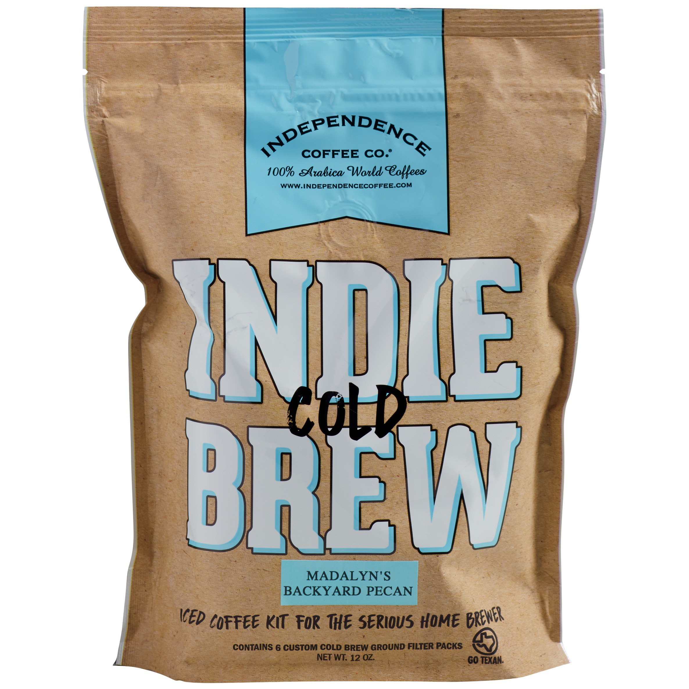 Independence Coffee Cold Brew Madalyn's Backyard Pecan Iced Coffee Kit ...