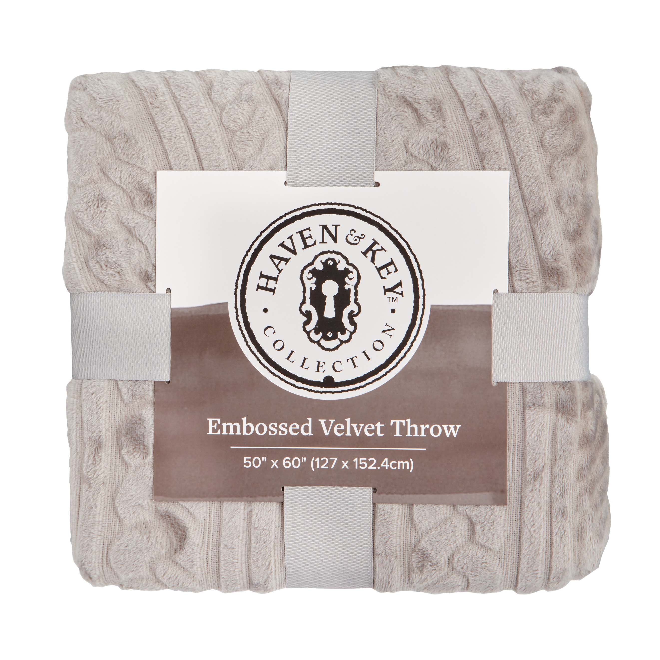 Haven & Key Embossed Drizzle Velvet Throw - Shop Blankets & Throws at H-E-B