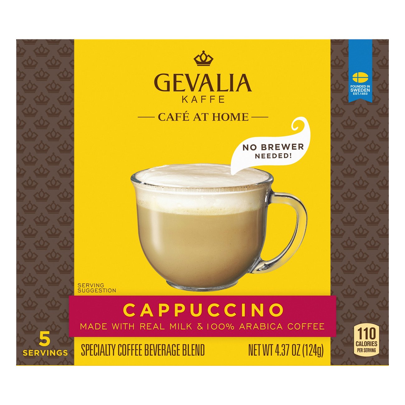Gevalia Cappuccino Specialty Coffee Beverage Blend - Shop Coffee at H-E-B
