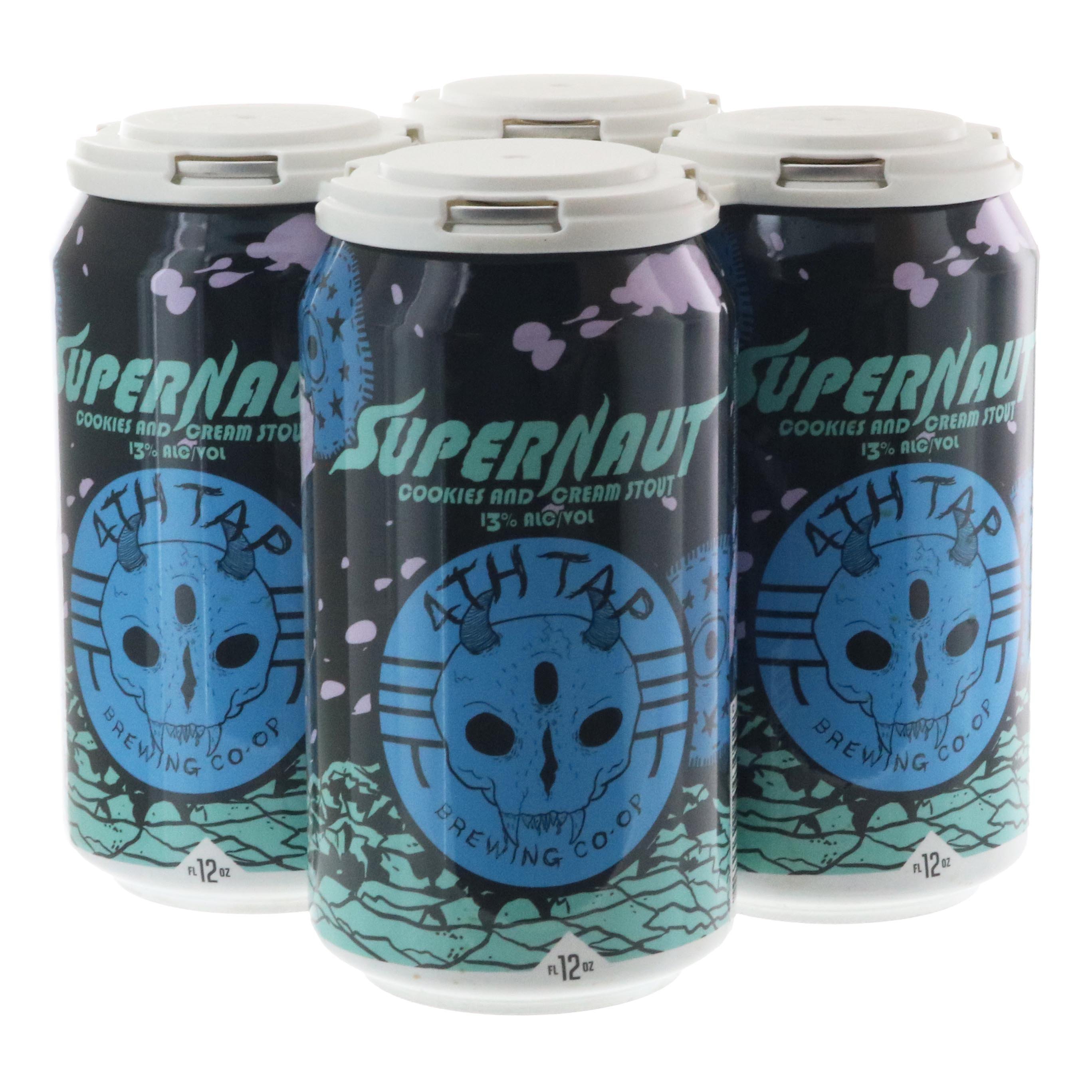 4th Tap Supernaut Cookies & Cream Stout Beer 12 oz Cans - Shop Beer at ...