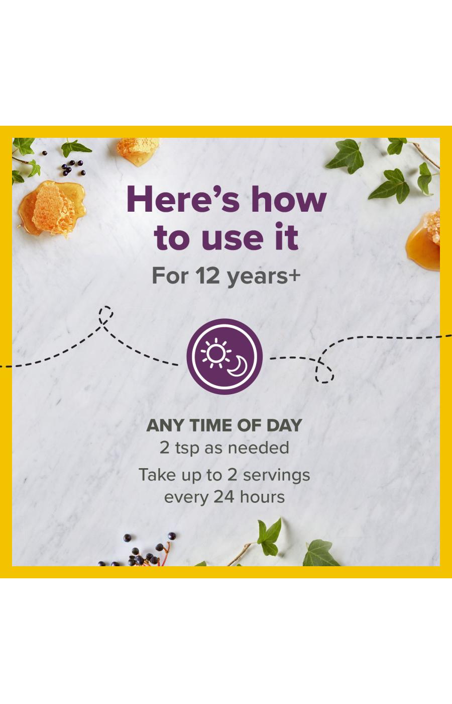 Zarbee's Adult Cough Syrup + Immune - Natural Berry - Shop Cough, cold ...