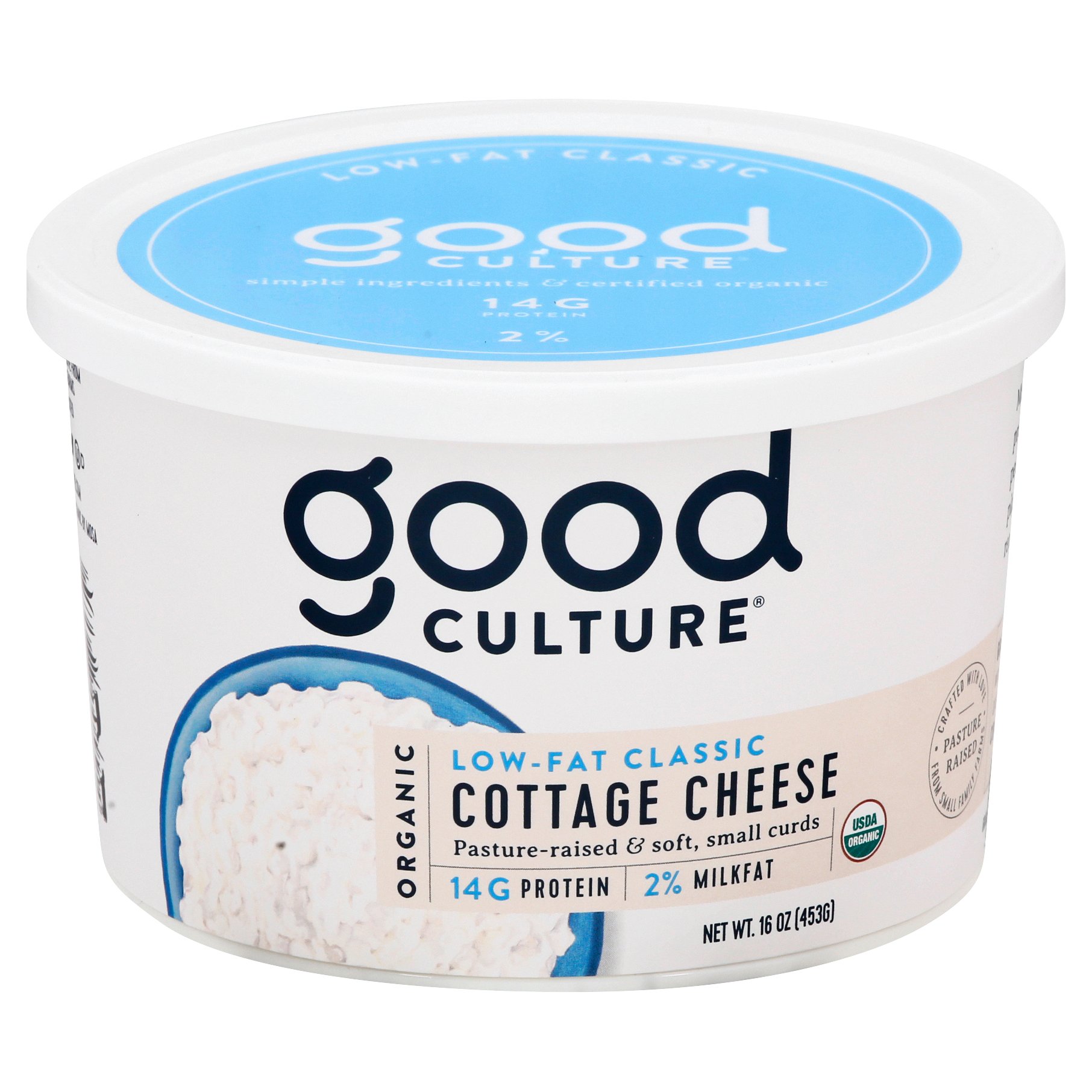 Good Culture Organic 2% Milkfat Cottage Cheese - Shop Cottage cheese at ...