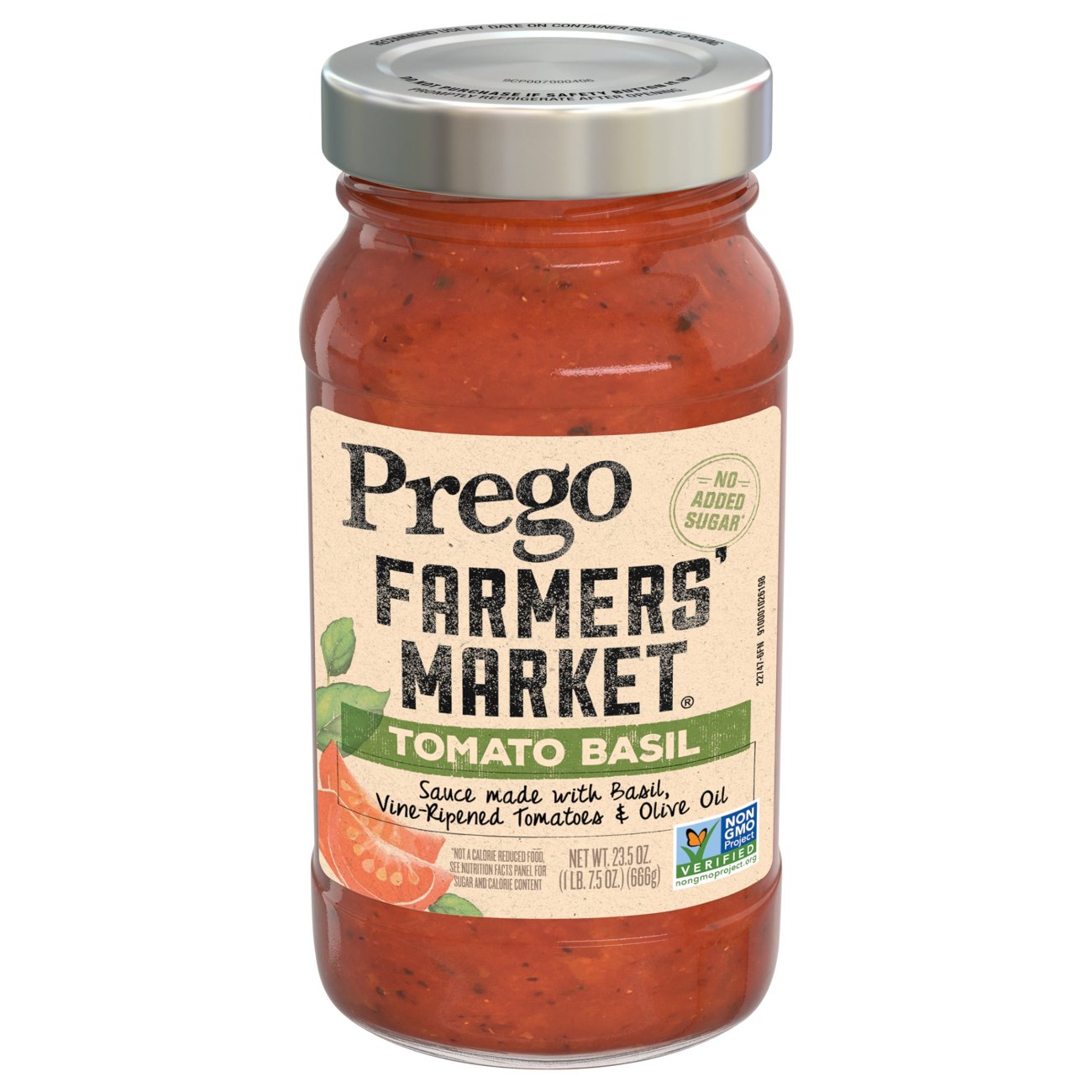 Prego Farmers' Market Tomato & Basil Sauce - Shop Pasta Sauces at H-E-B