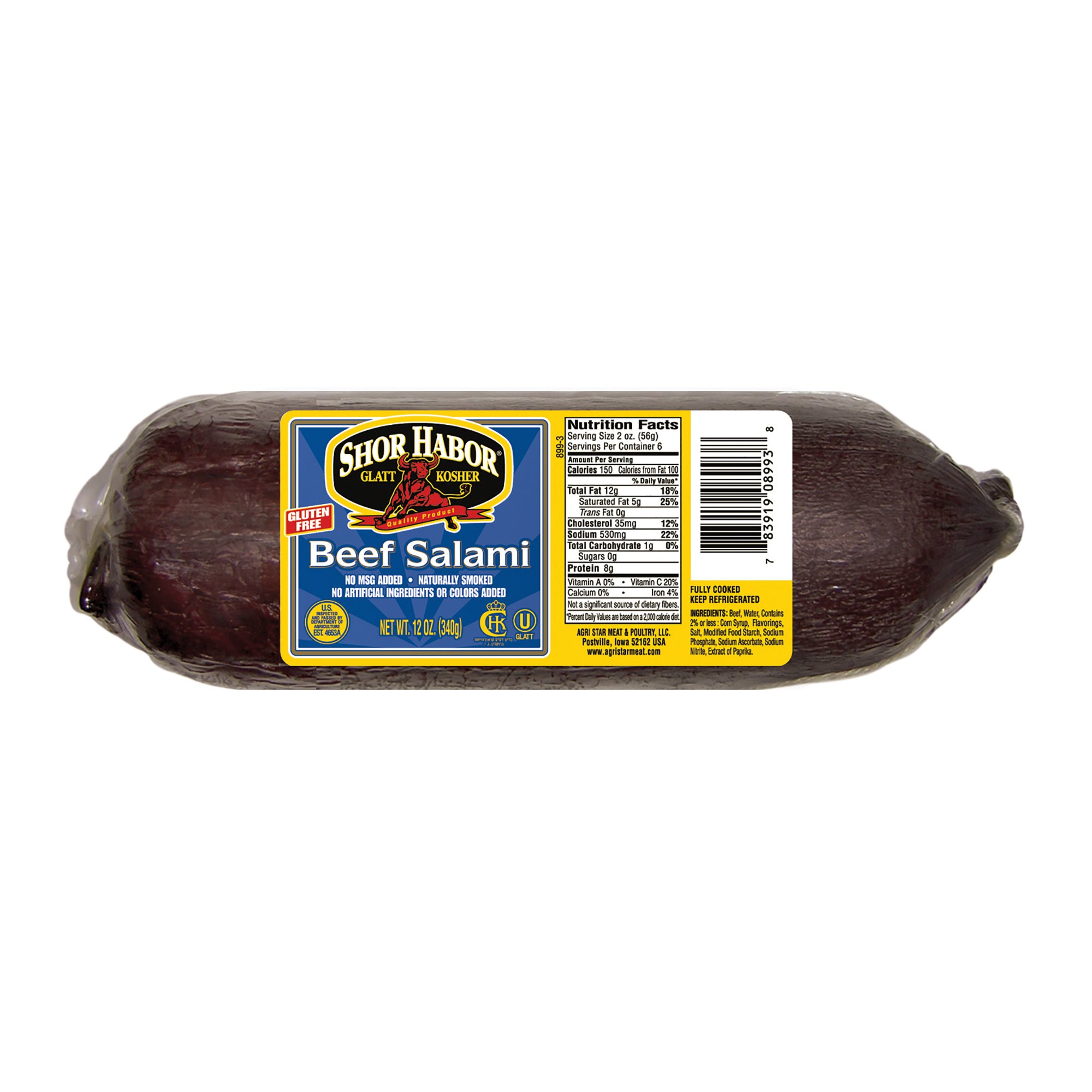 Shor Habor Kosher Beef Salami - Shop Meat at H-E-B