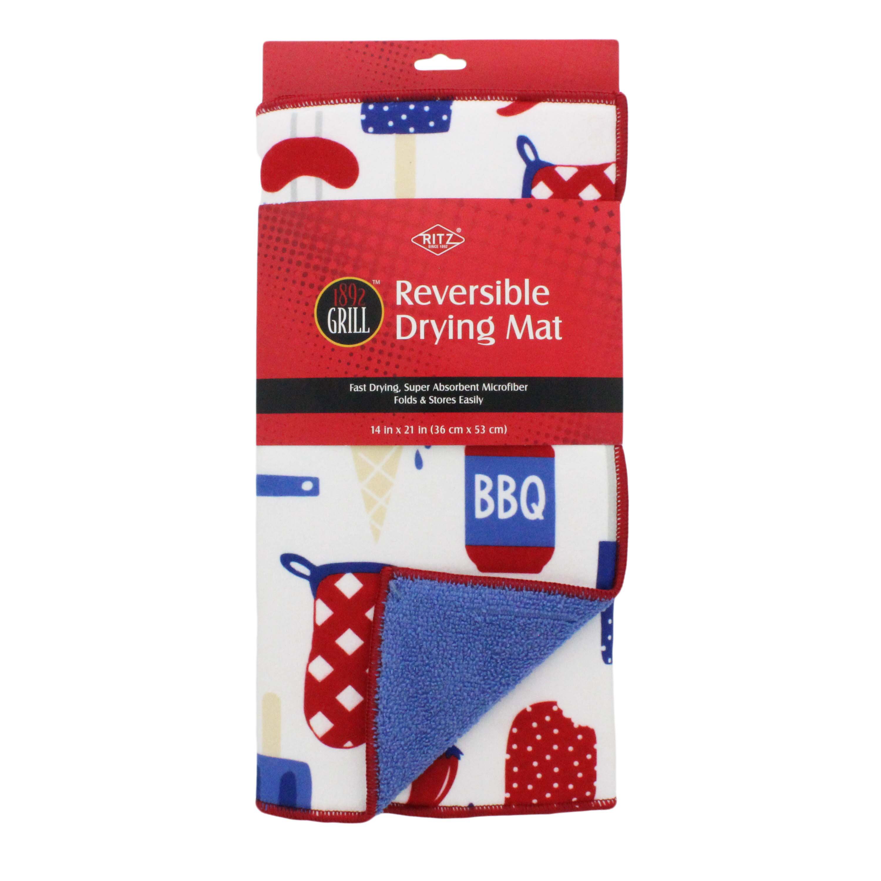 Ritz Patriotic BBQ Reversible Drying Mat - Shop Kitchen & Dining at H-E-B