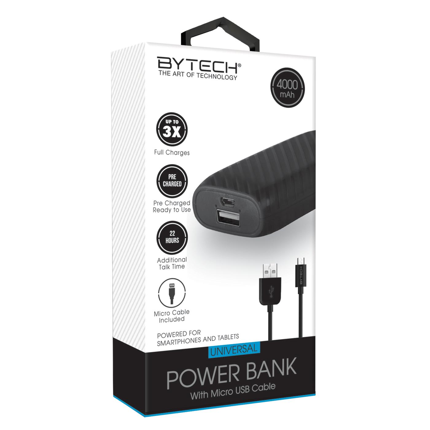 Bytech 4000mah Power Bank - Shop External batteries at H-E-B