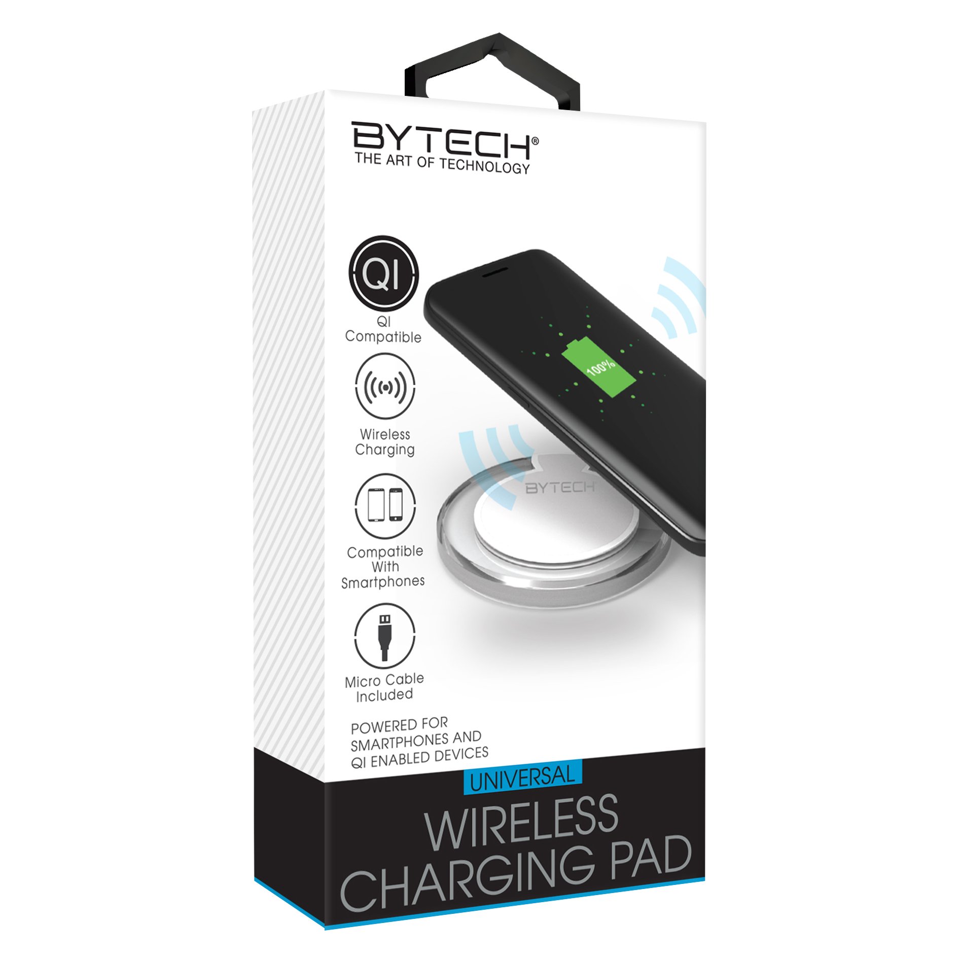 Bytech Universal Wireless Charging Pad - White - Shop Phone chargers at ...