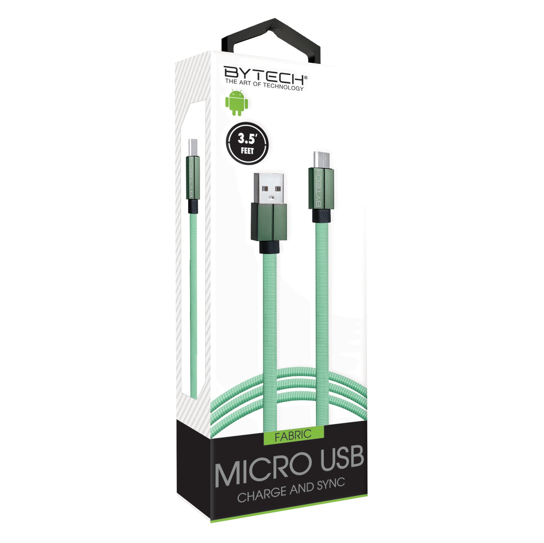 Bytech Flat Fabric Micro Cable - Shop Connection cables at H-E-B