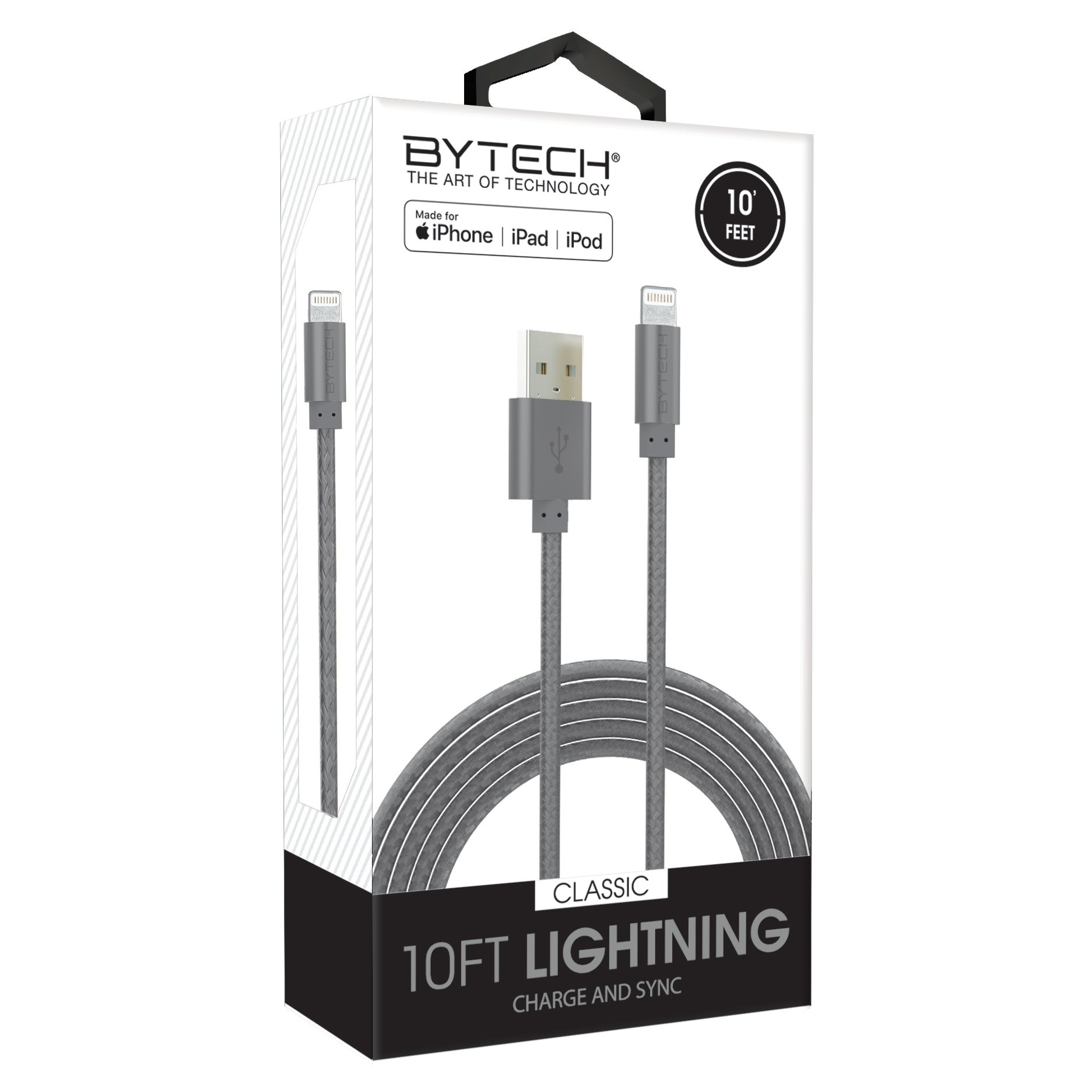 Bytech MFI LTG Cable Fabric - Shop Phone Chargers at H-E-B