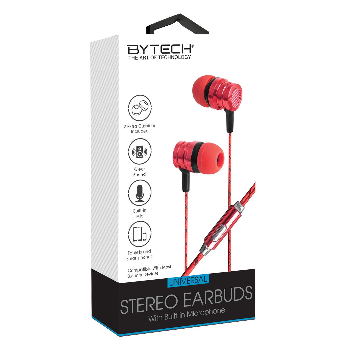 Bytech Spotted Wired Earbuds - Shop Headphones at H-E-B