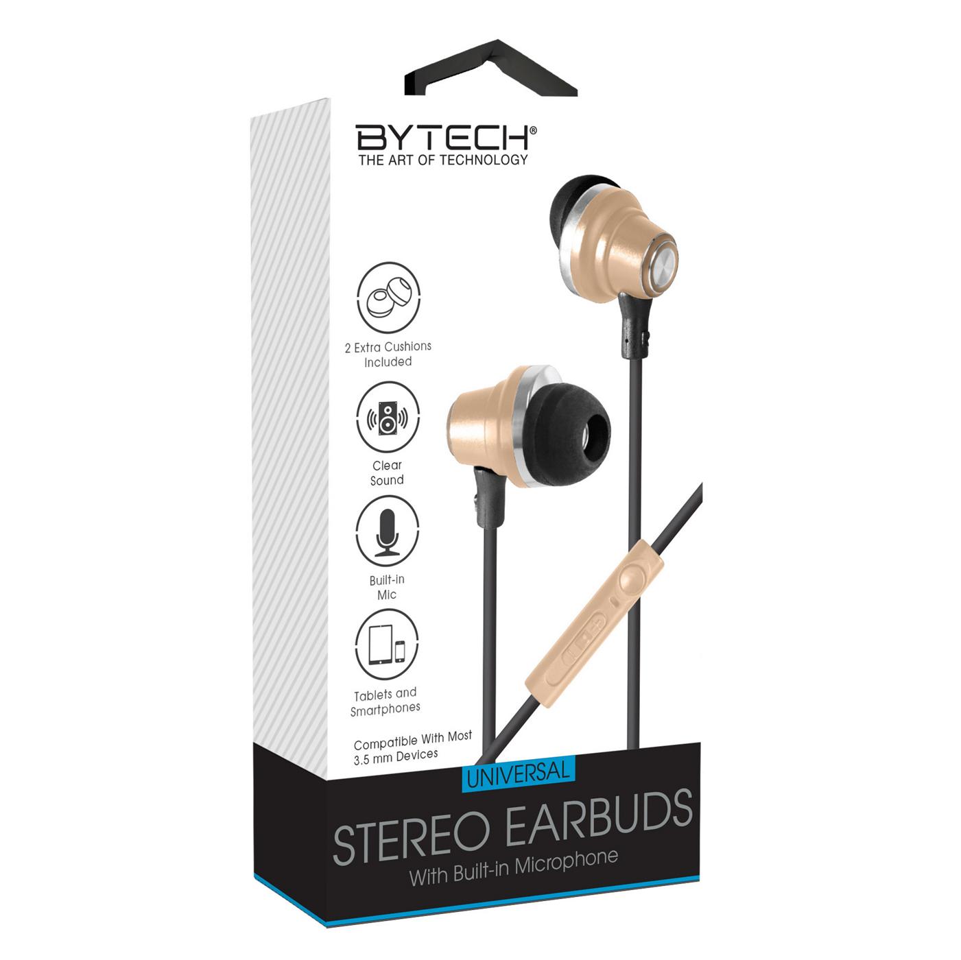 Bytech Stereo Earbuds - Shop Headphones at H-E-B