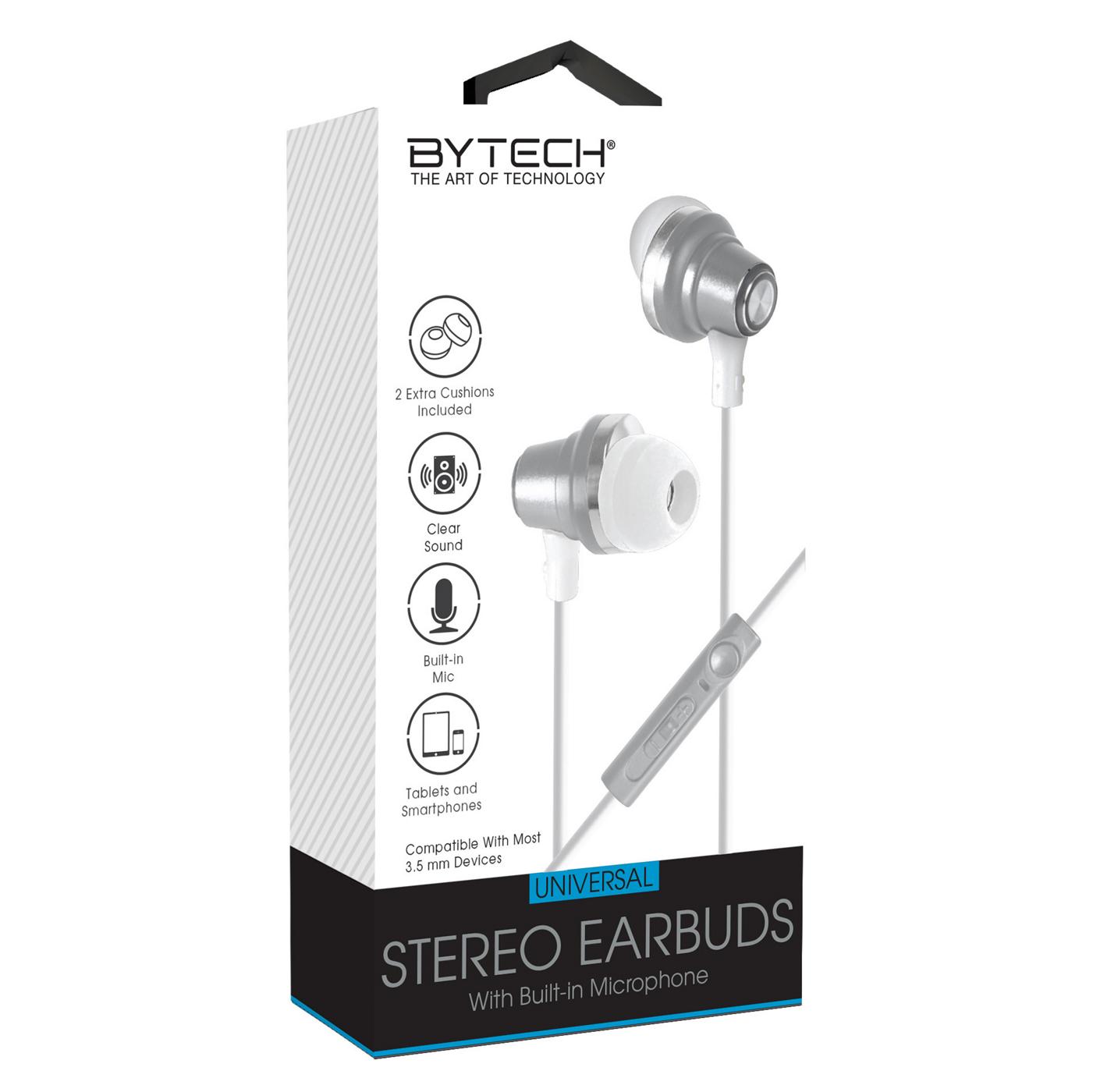 Bytech Stereo Earbuds - Shop Headphones at H-E-B