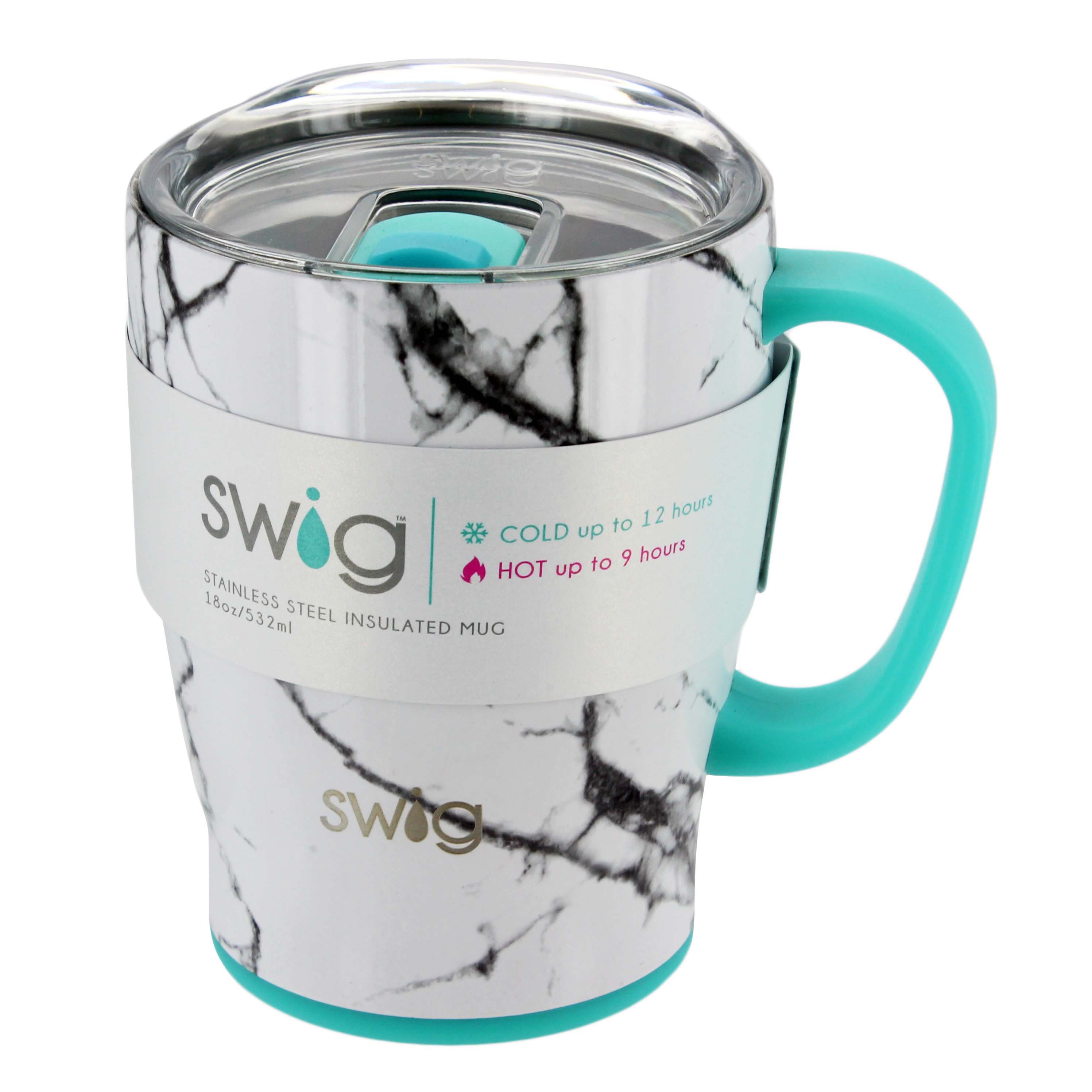 Swig Marble Slab Mug, 18 oz | Central Market - Really Into Food