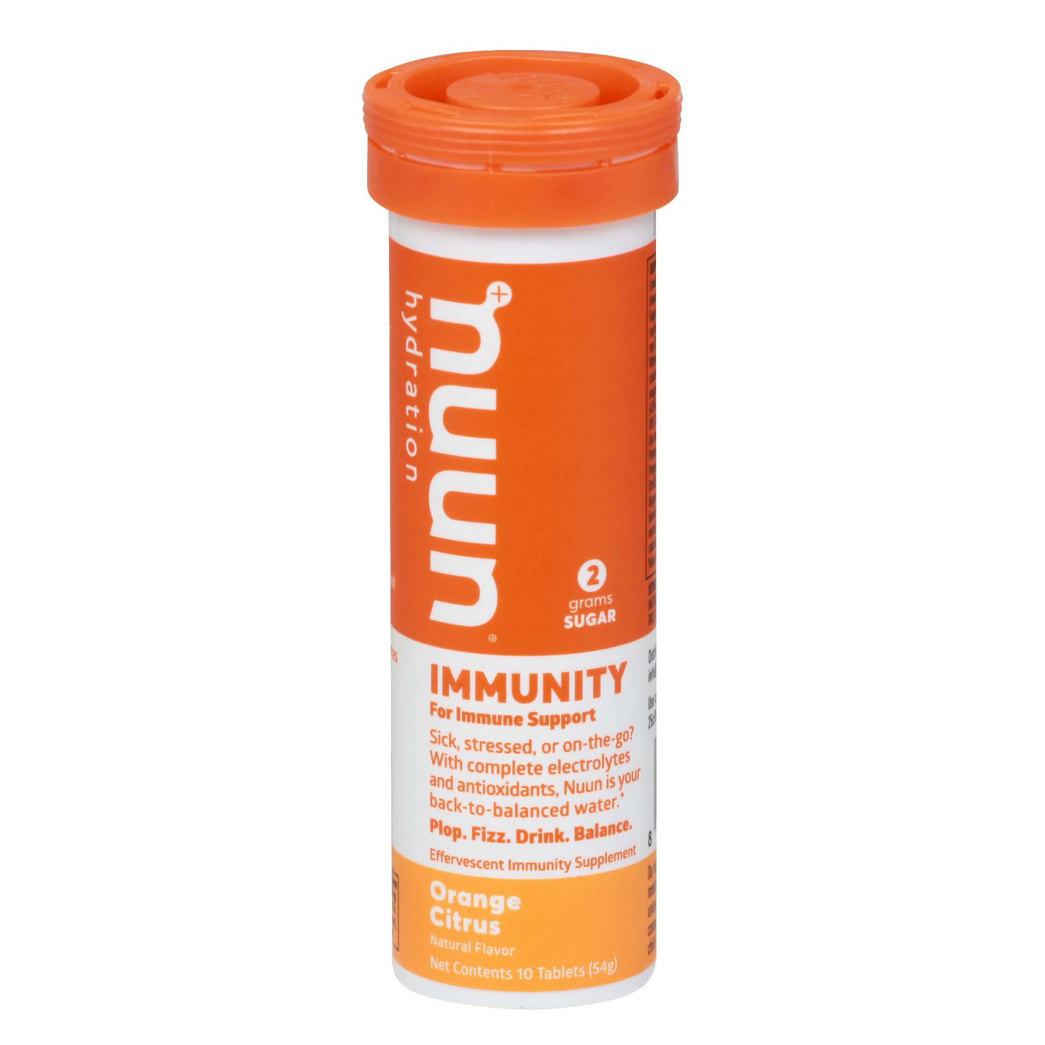 Nuun Immunity For Immune Support Orange Citrus, 10 ct | Central Market ...