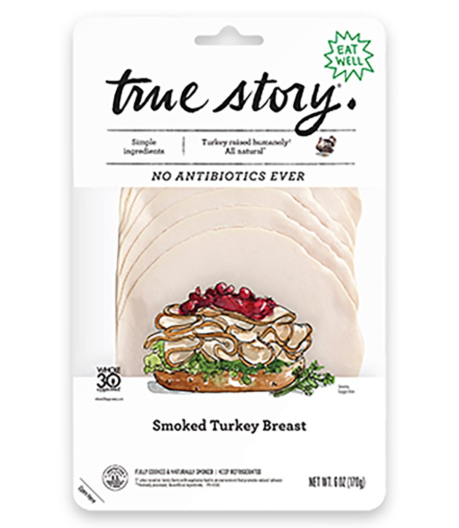 True Story Non-GMO Smoked Turkey Breast, 6 oz | Central Market - Really ...