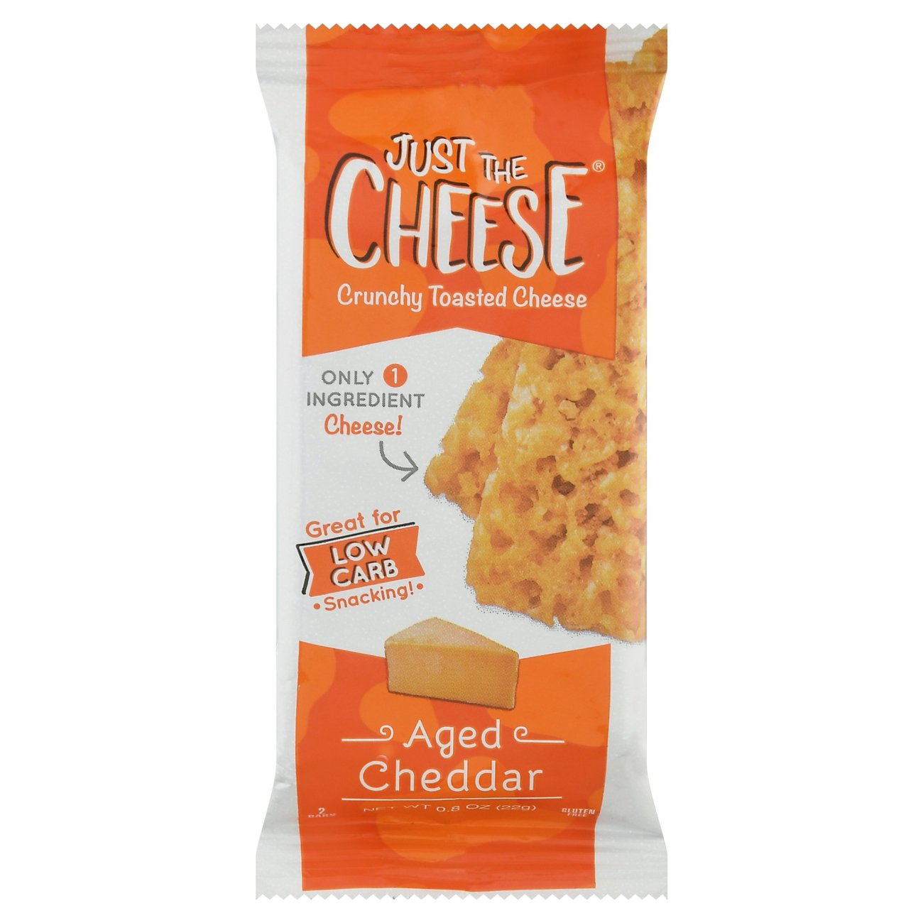 Just the Cheese Aged Cheddar Bar - Shop Granola & snack bars at H-E-B