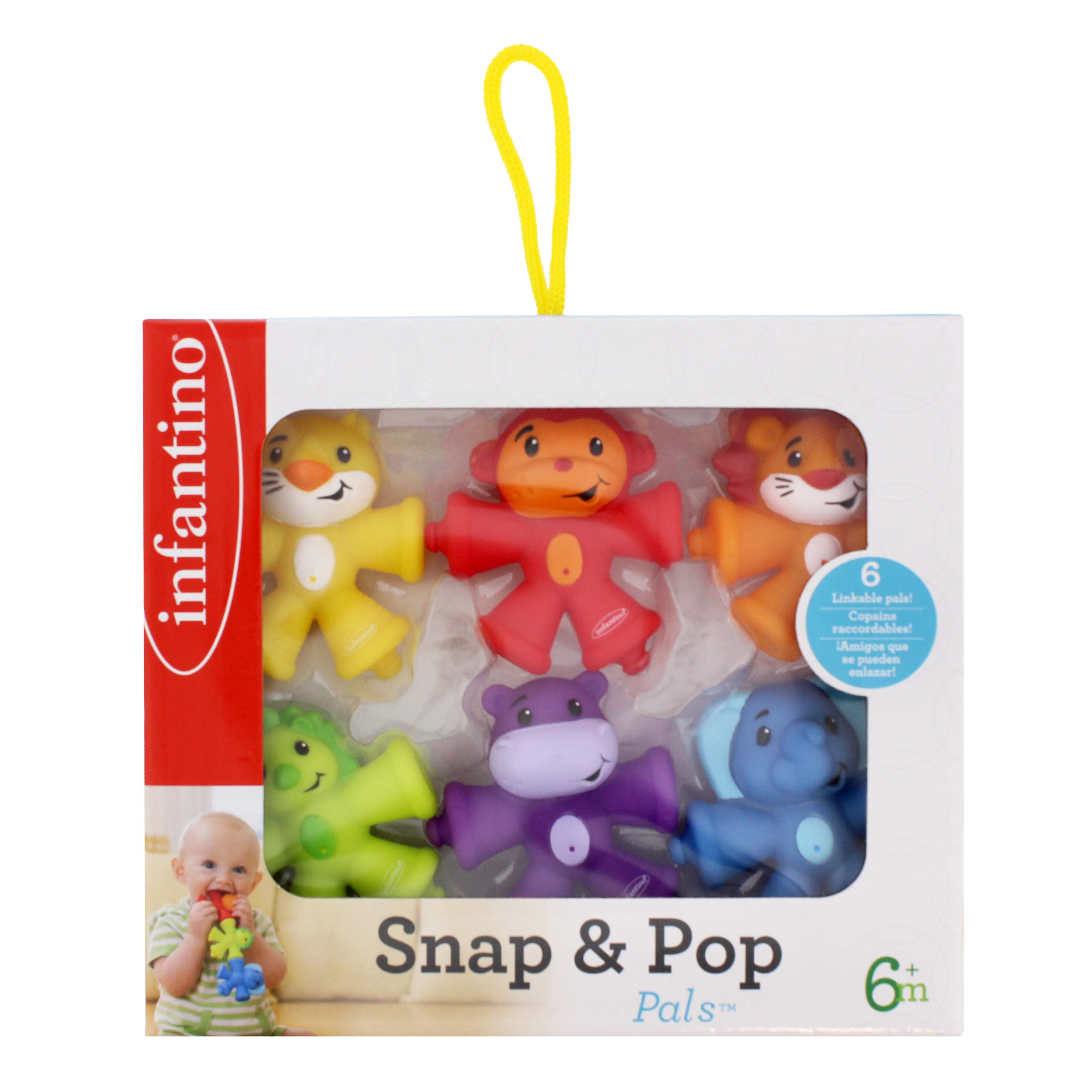 Infantino Snap And Pop Pals - Shop Baby toys at H-E-B