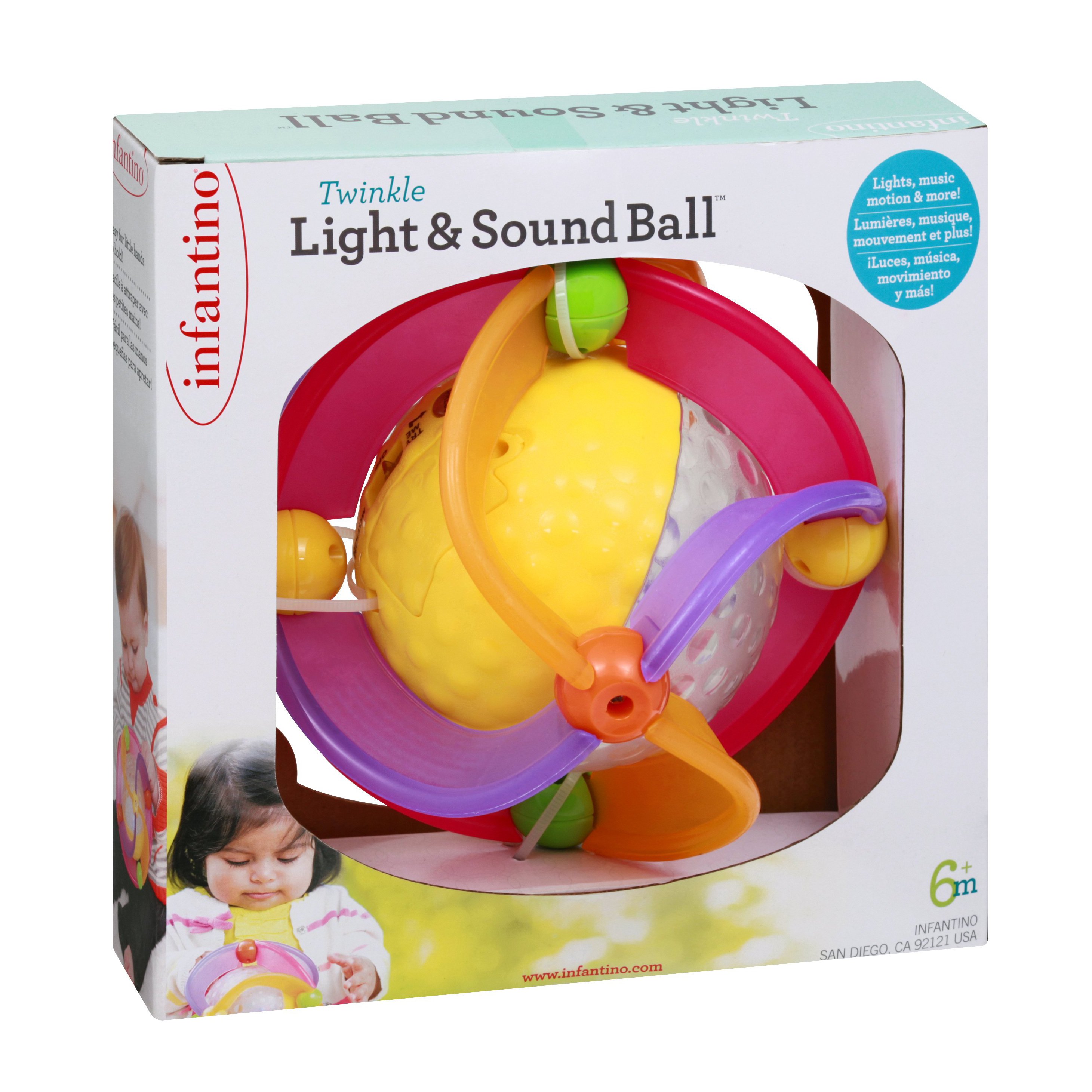 Infantino Twinkle Light and Sound Ball - Shop Toys at H-E-B