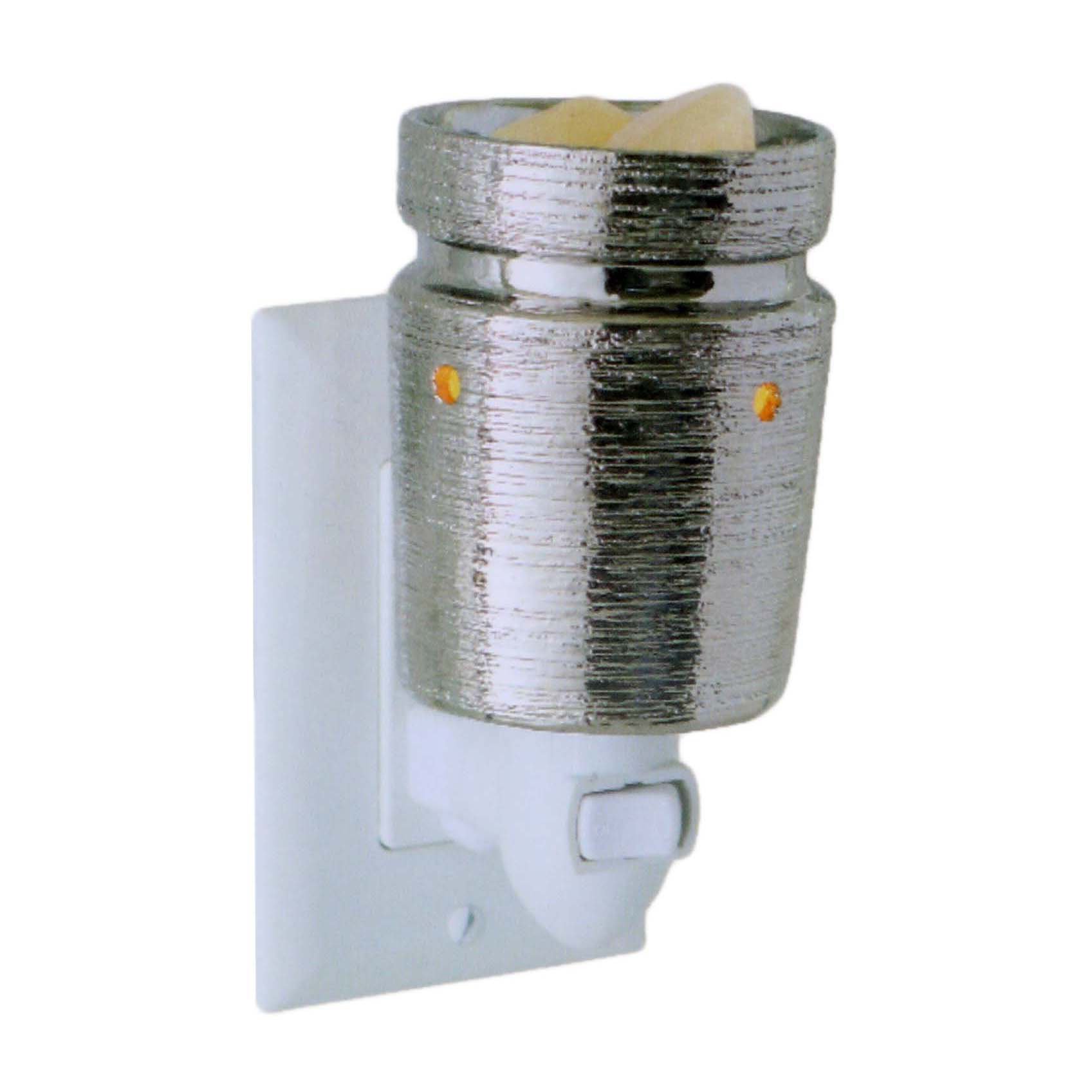 Candle Warmers Etc Small Brushed Chrome - Shop Diffusers at H-E-B