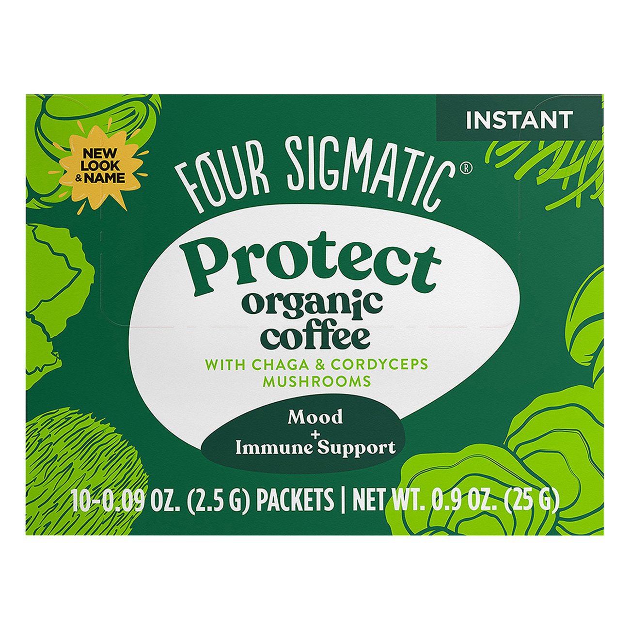 Four Sigmatic Protect Organic Coffee Mix Packets - Shop Coffee at H-E-B