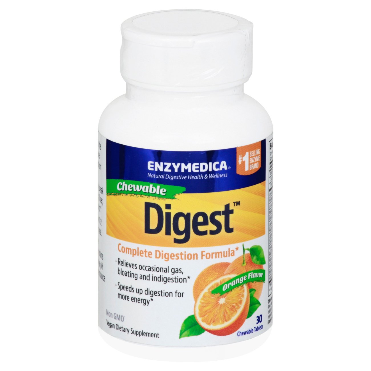 Enzymedica Digest Chewable Orange Flavor - Shop Diet & fitness at H-E-B