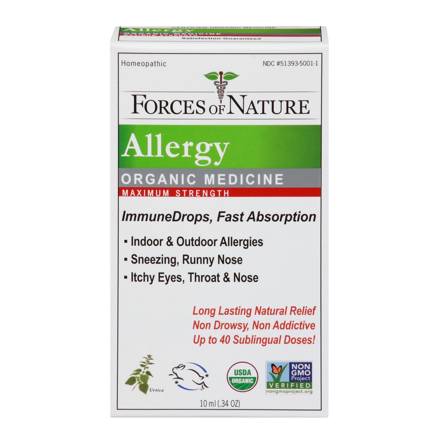 Forces of Nature Allergy ImmuneDrops - Shop Herbs & homeopathy at H-E-B