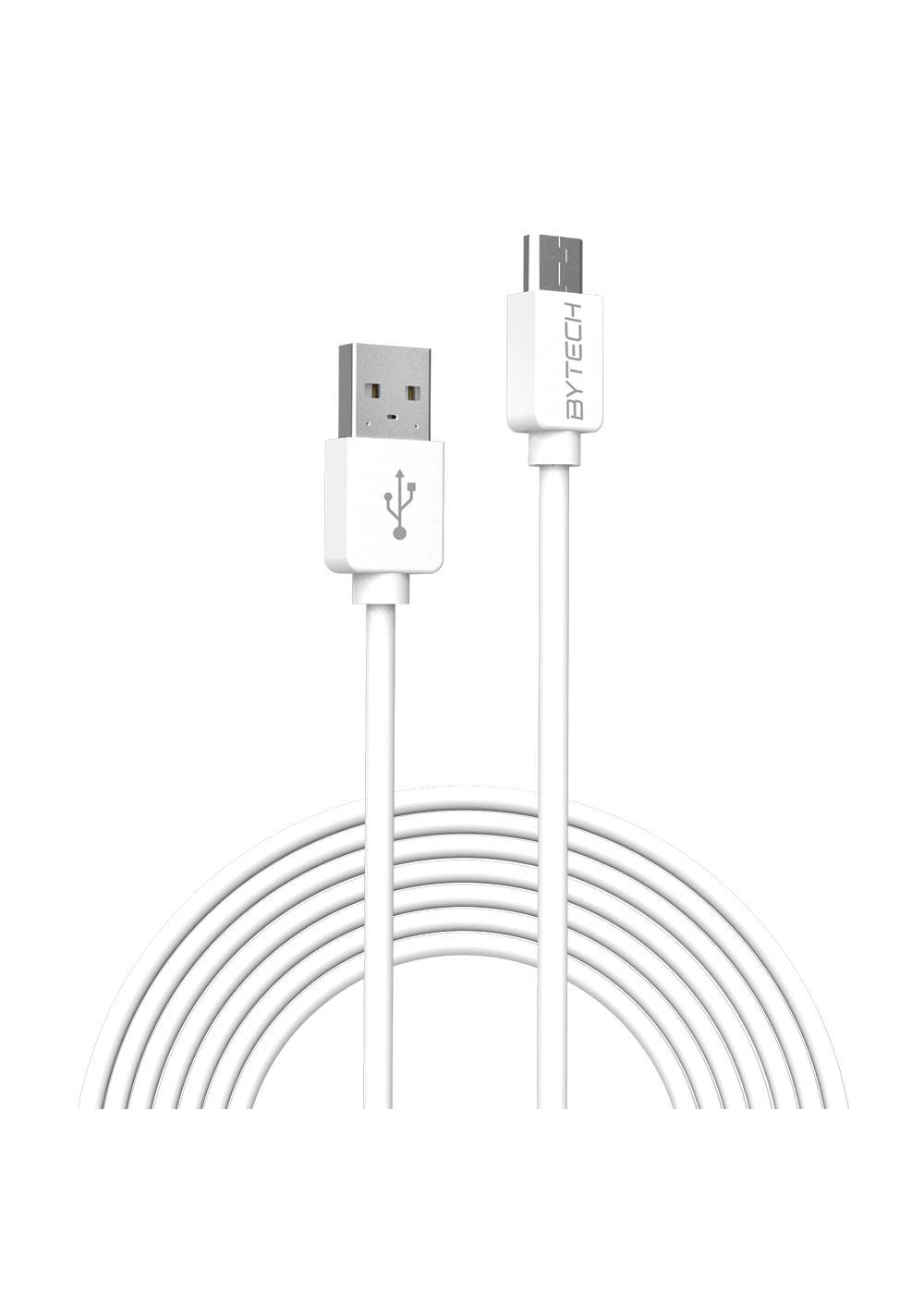 Bytech USB Type-C Charging Cable - White - Shop Phone chargers at H-E-B