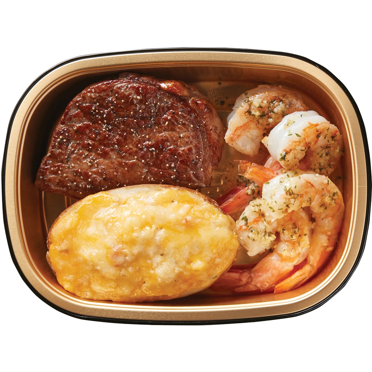 Meal Simple by H-E-B Seasoned Choice Beef Strip Steak with Brown Gulf ...