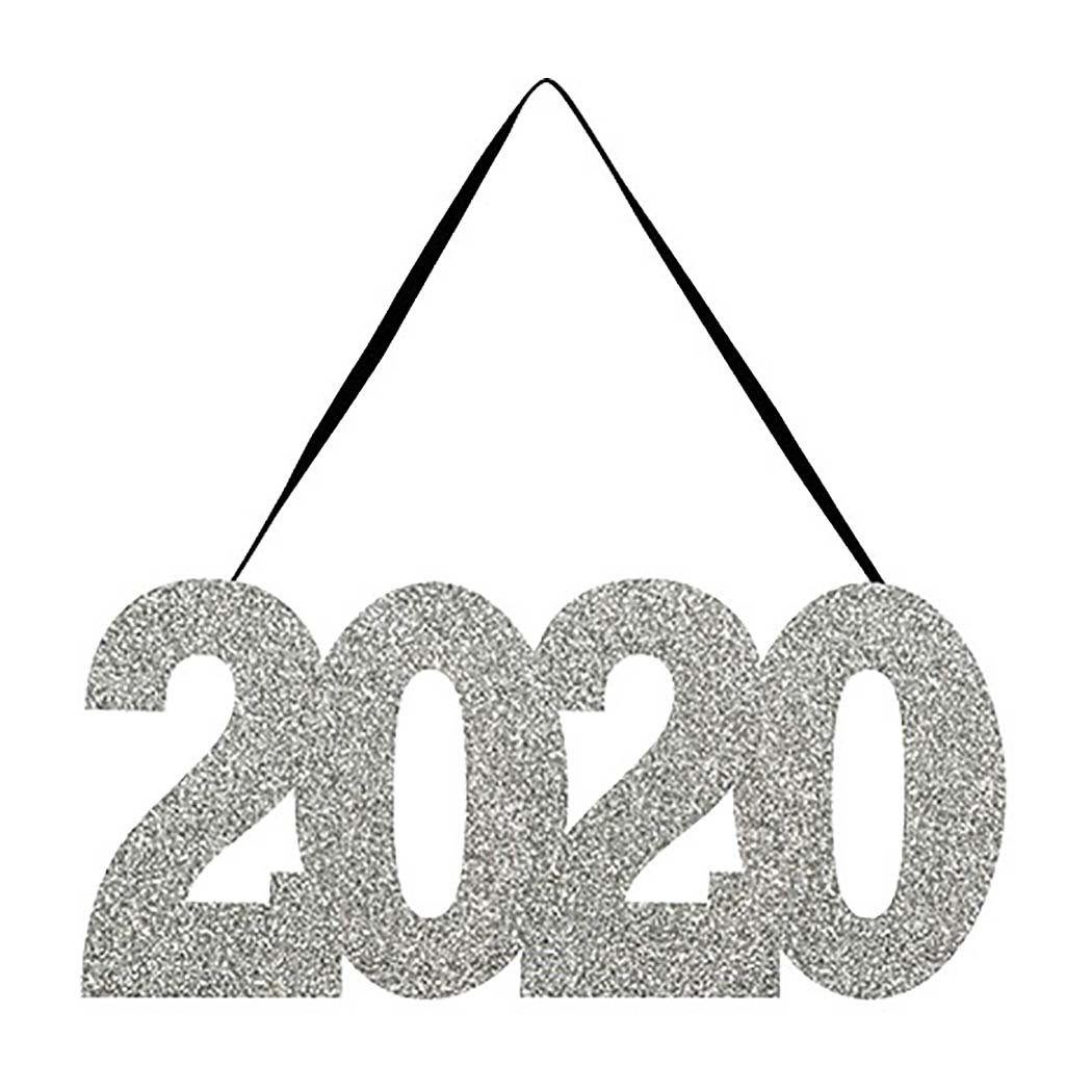 Creative Converting 2020 Glitter Sign - Shop Party decor at H-E-B