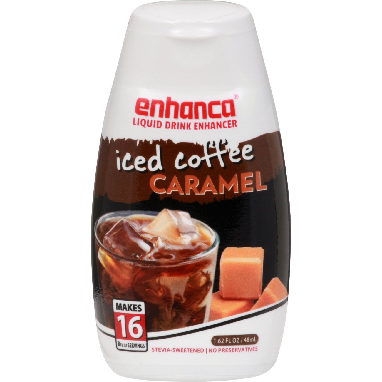 Enhanca Iced Coffee Caramel Liquid Drink Enhancer - Shop Mixes & flavor ...