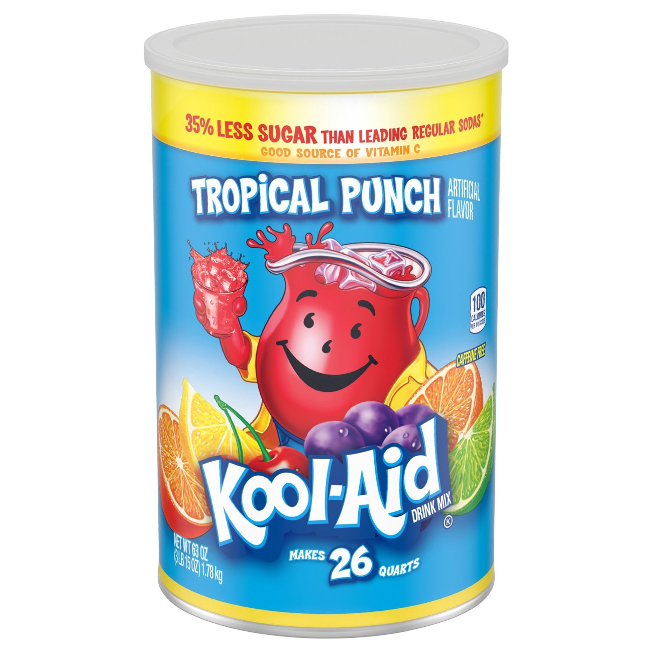 Kool-Aid Tropical Punch Drink Mix - Shop Mixes & Flavor Enhancers at H-E-B