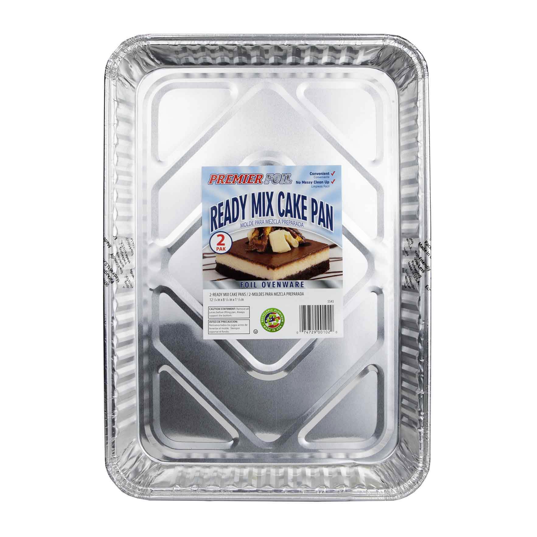 Premier Foil Ready Mix Cake Pans - Shop Pans & dishes at H-E-B