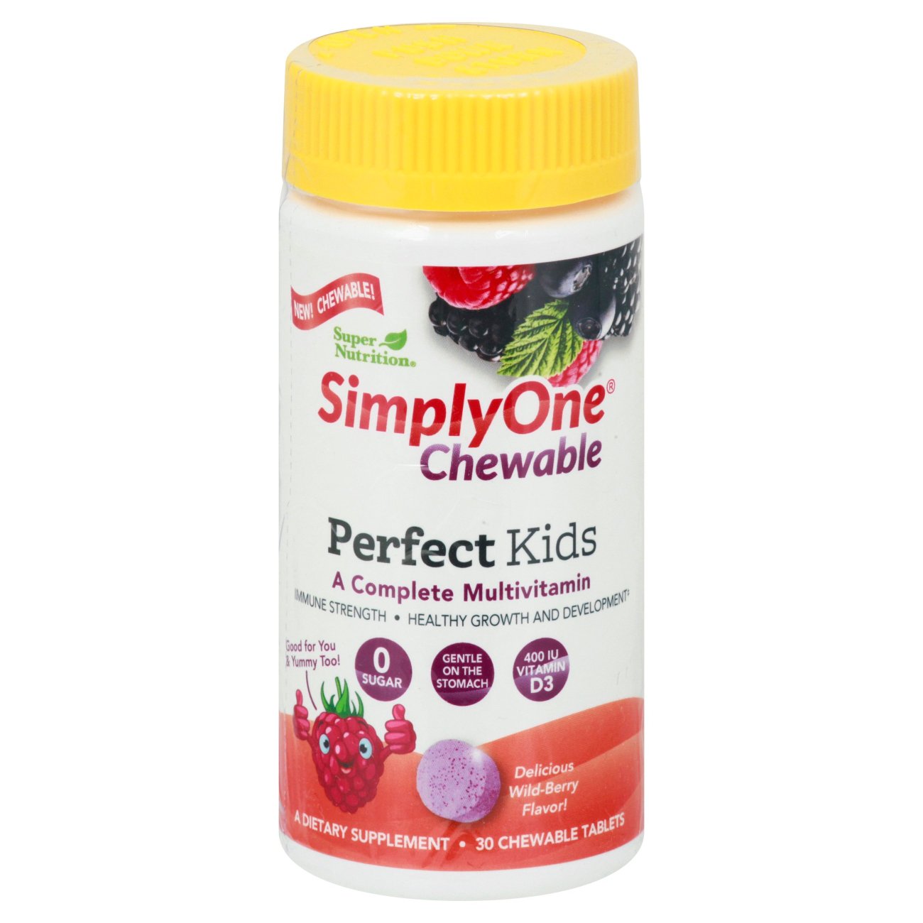 Super Nutrition Simplyone Chewable Perfect Kids - Shop Multivitamins at ...