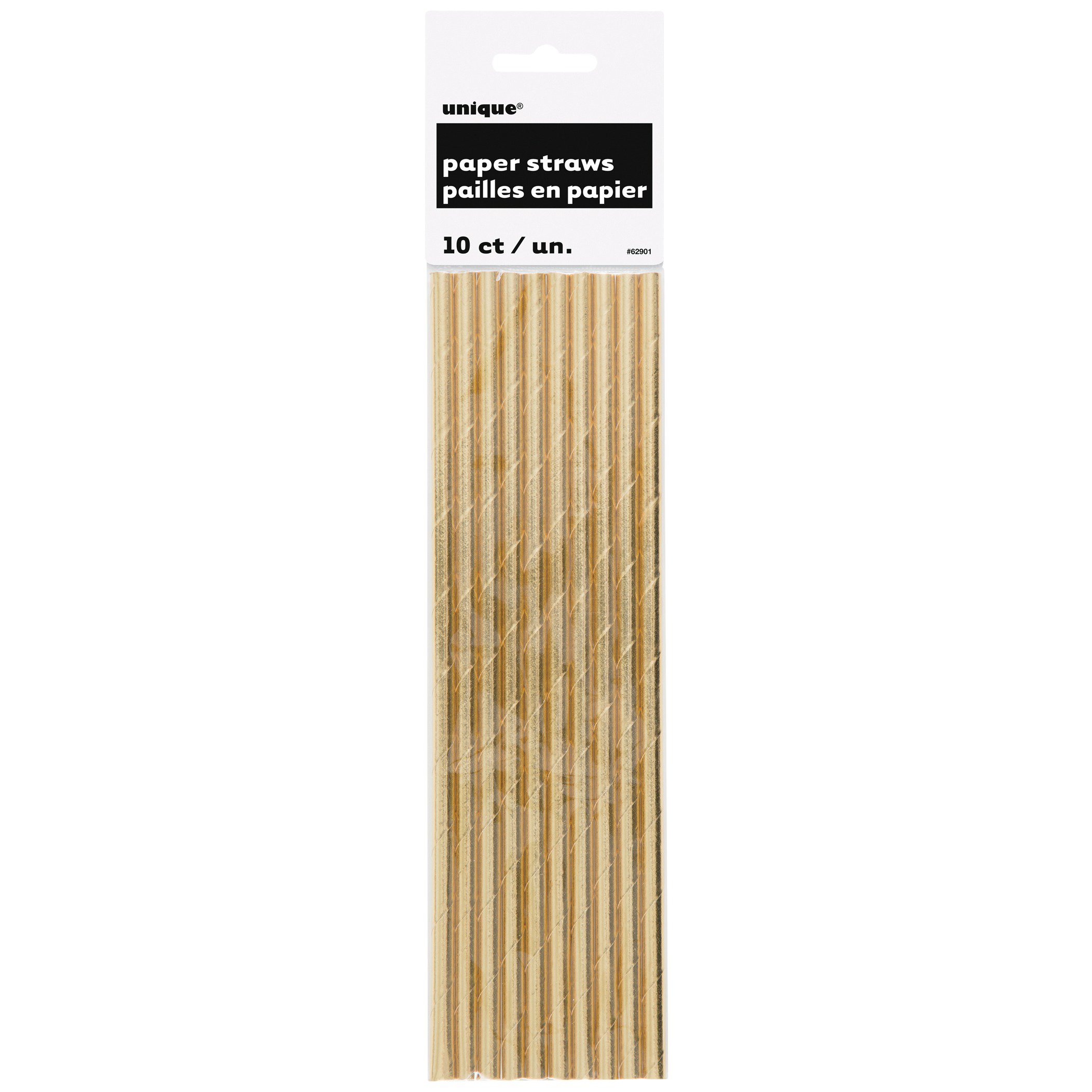 Unique Gold Foil Paper Straws - Shop Favors at H-E-B