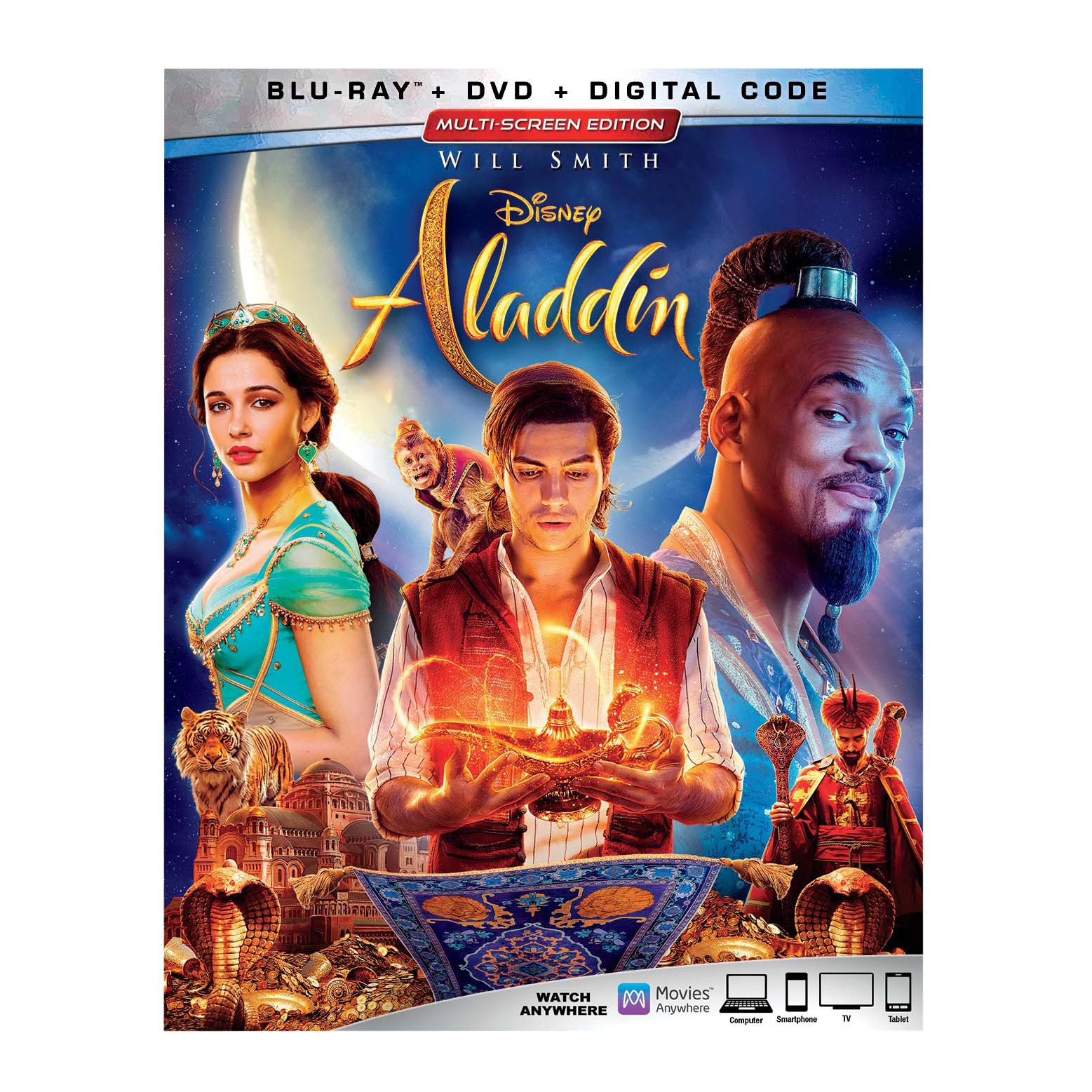 Disney Aladdin Blu-Ray/DVD - Shop Electronics at H-E-B