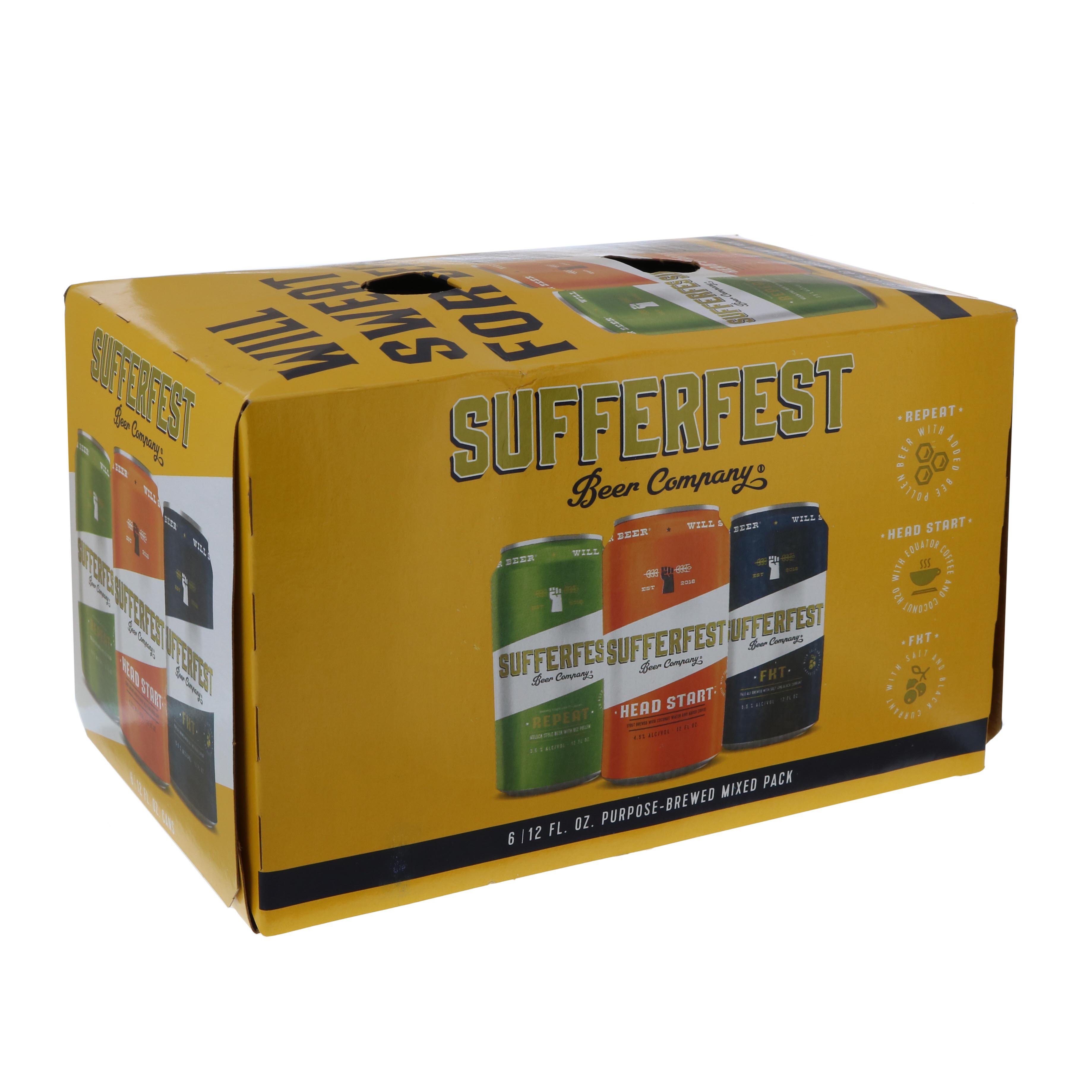Sufferfest Variety Pack Beer 12 oz Cans - Shop Beer & Wine at H-E-B