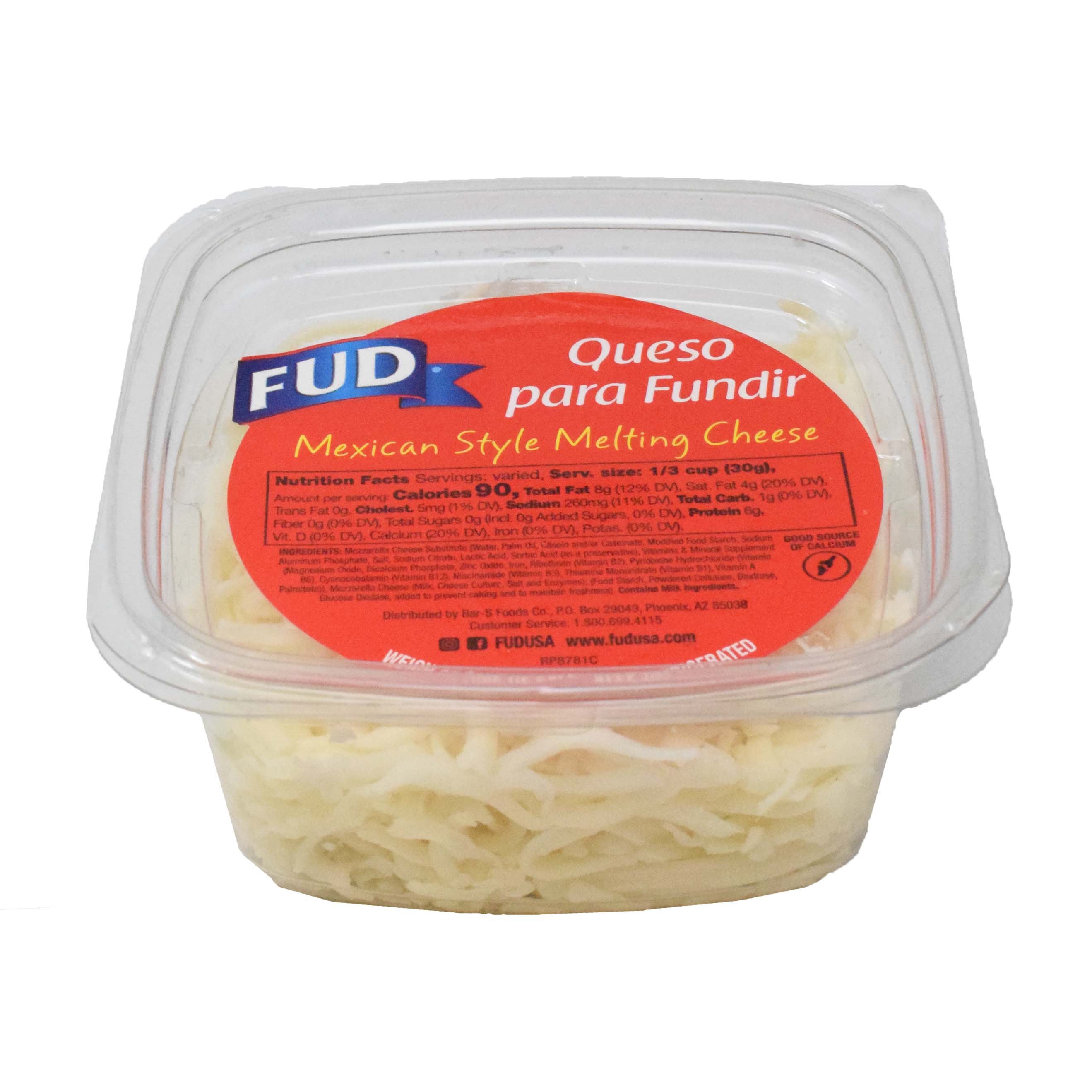Fud Queso Rallado Para Fundir Shredded - Shop Cheese at H-E-B