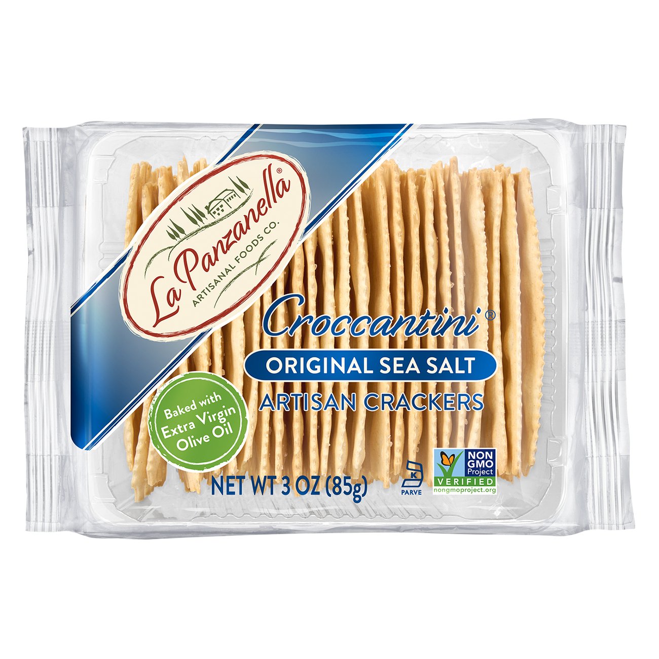 La Panzanella Croccantini Mini Artisan Crackers - Original - Shop ...