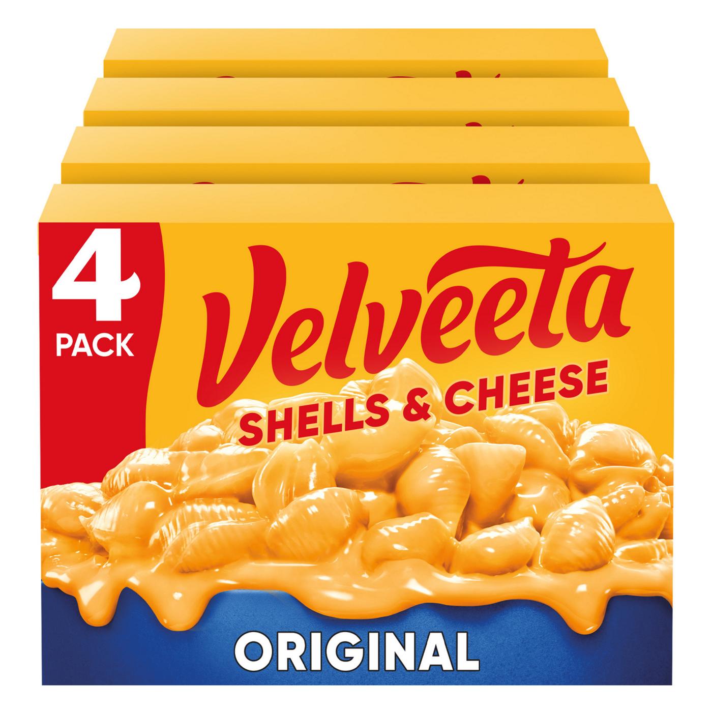 Velveeta Velveeta Original Shells & Cheese - Shop Pantry meals at H-E-B