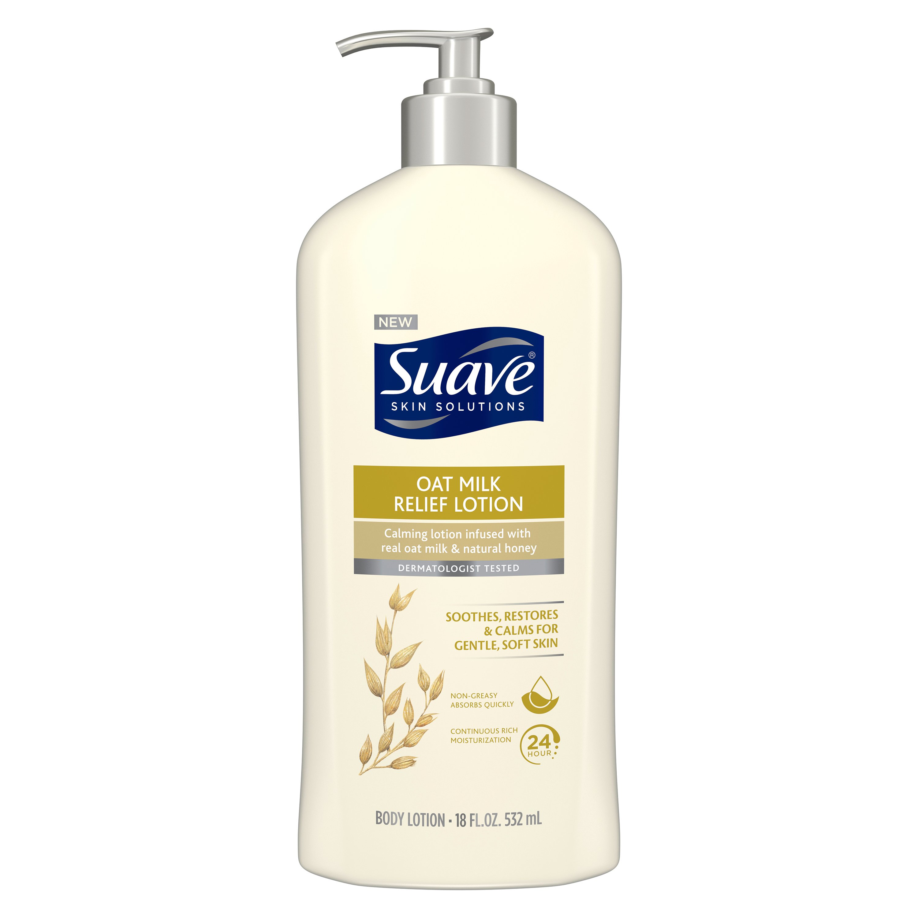 Suave Skin Solutions Oat Milk Relief Body Lotion - Shop Moisturizers at ...