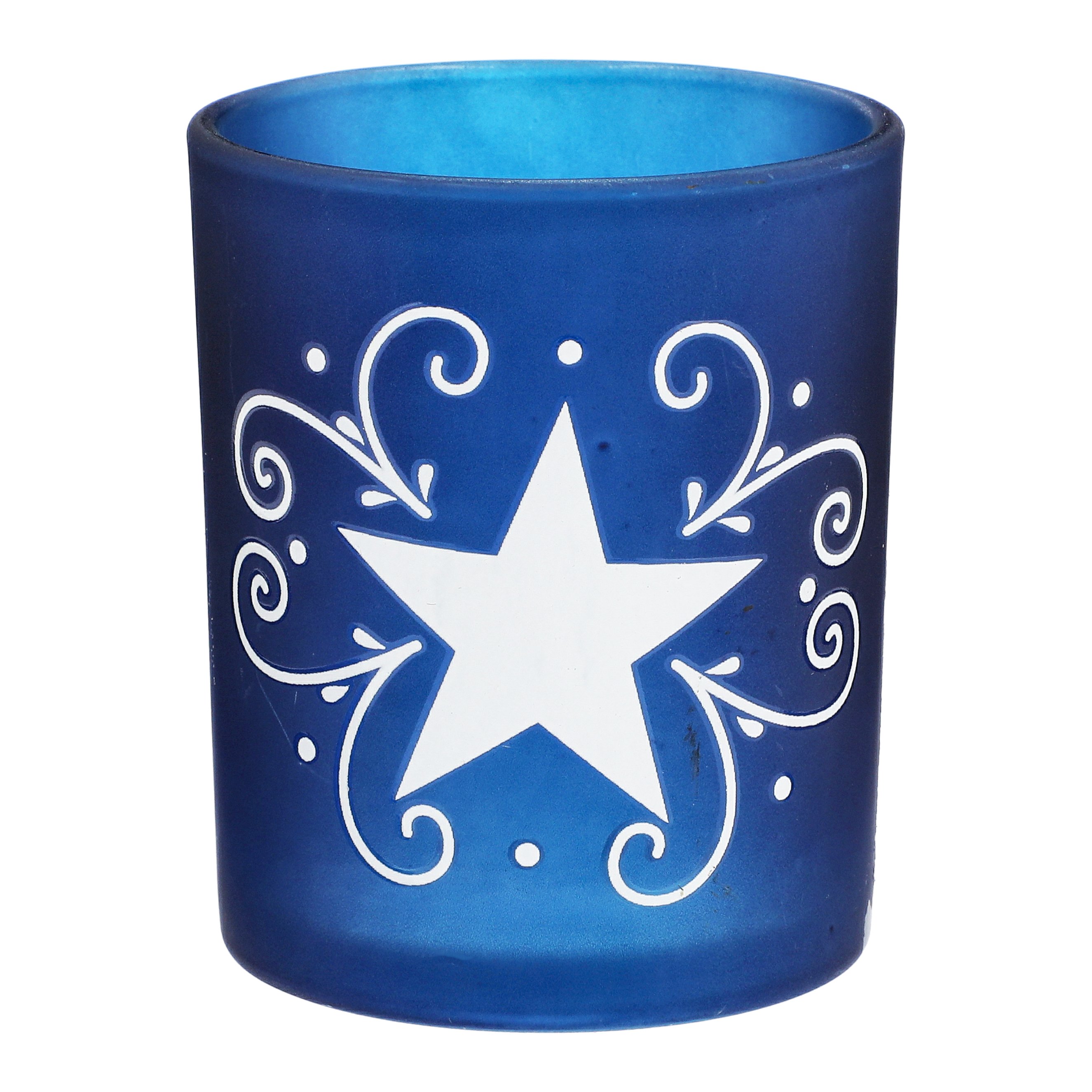 Haven & Key Blue Texas Star Votive Holder - Shop Seasonal decor at H-E-B