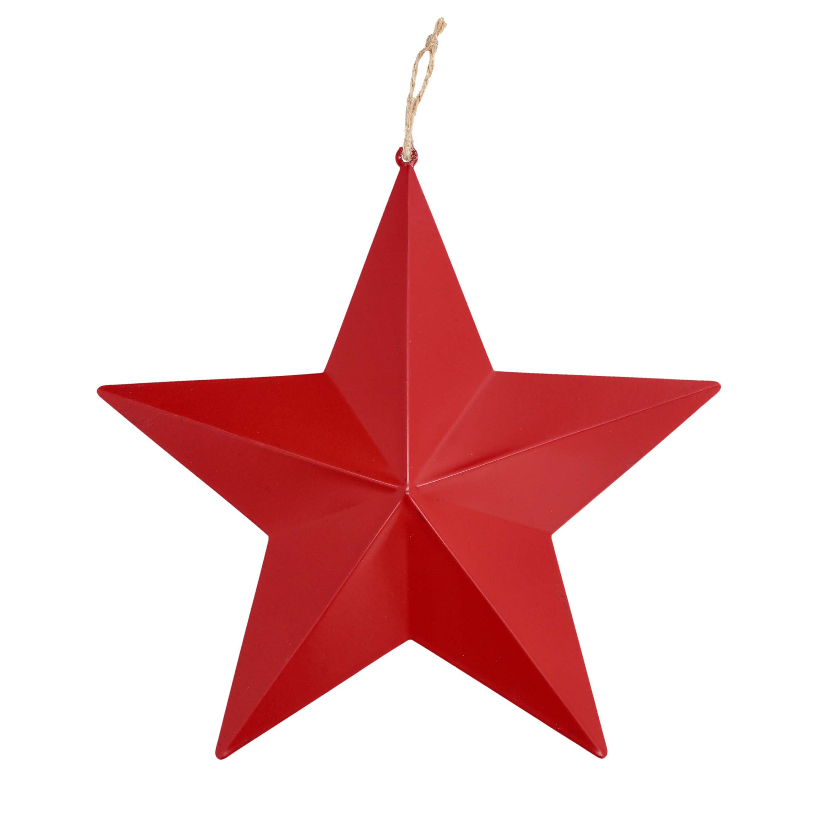 Haven & Key Red Metal Star Wall Decoration - Shop Seasonal decor at H-E-B