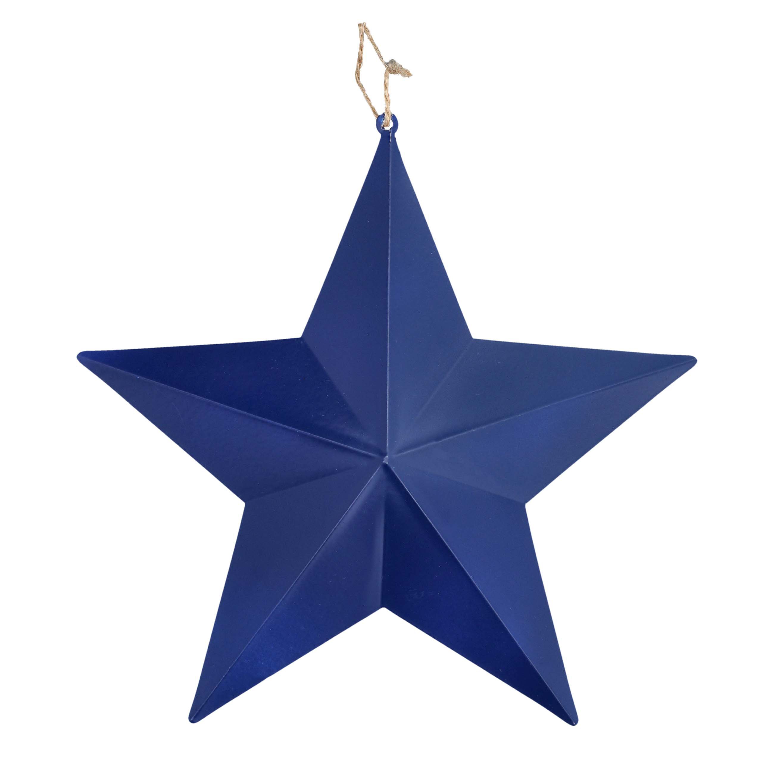 Haven & Key Blue Metal Star Wall Decoration - Shop Seasonal decor at H-E-B