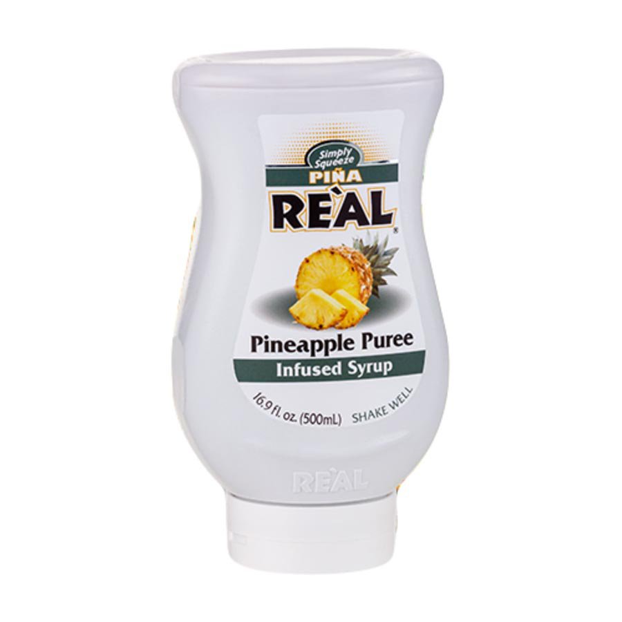 Simply Squeeze Pina Real Pineapple Puree Infused Syrup - Shop Icing ...