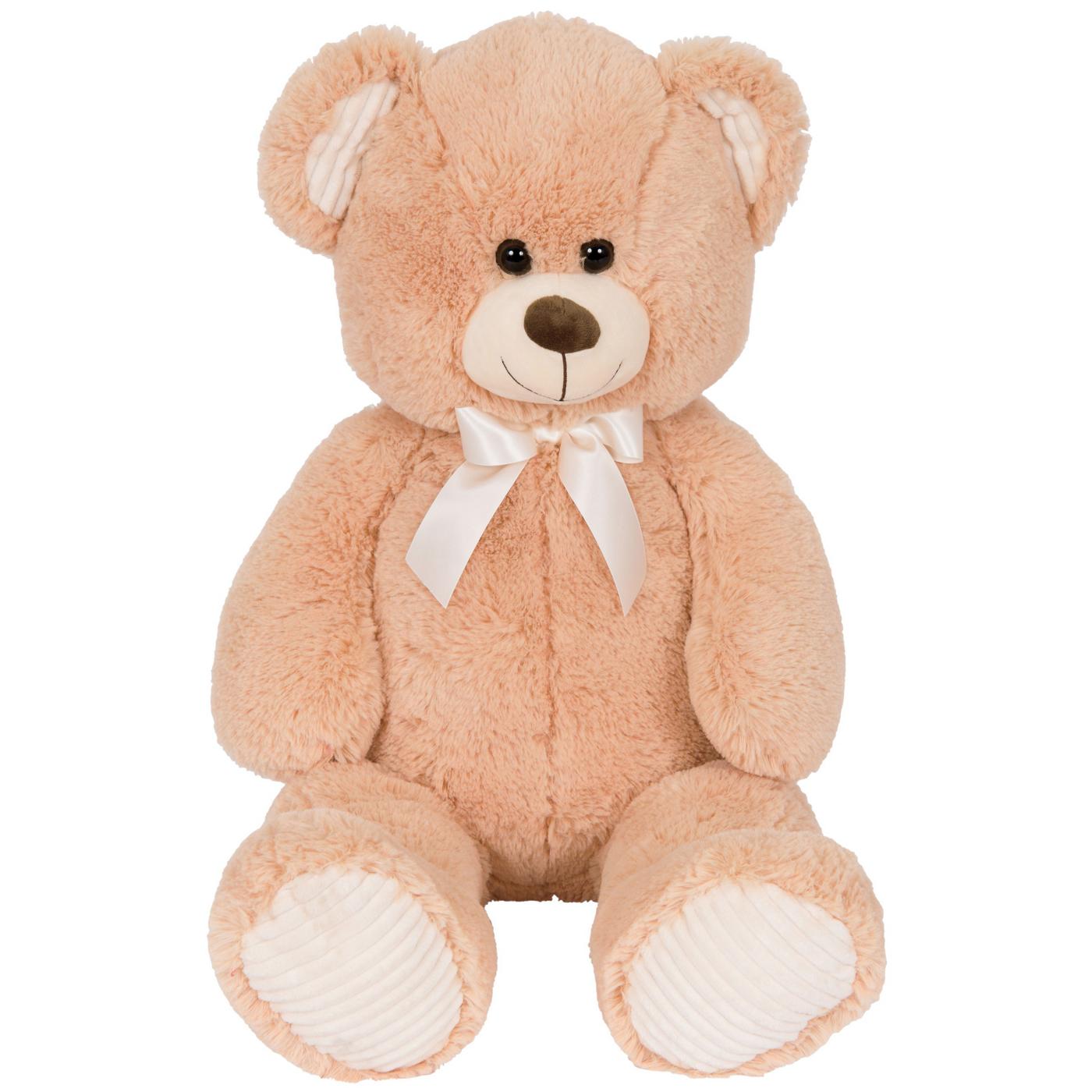 Thirty Fourth & Main Cuddle Tan Bear - Shop Plush Toys at H-E-B