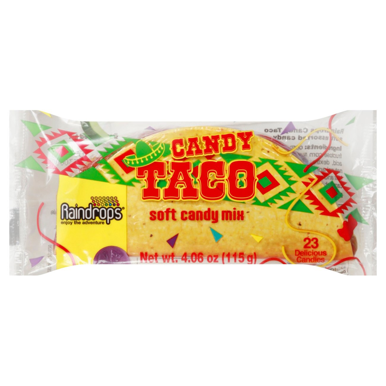 Raindrops Gummy Candy Taco - Shop Snacks & Candy at H-E-B