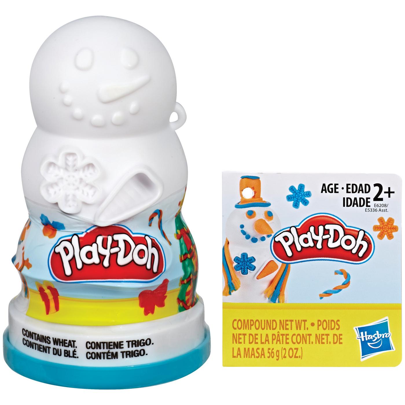 Play-Doh Holiday Snowman or Christmas Tree Shape Compound - Assorted ...