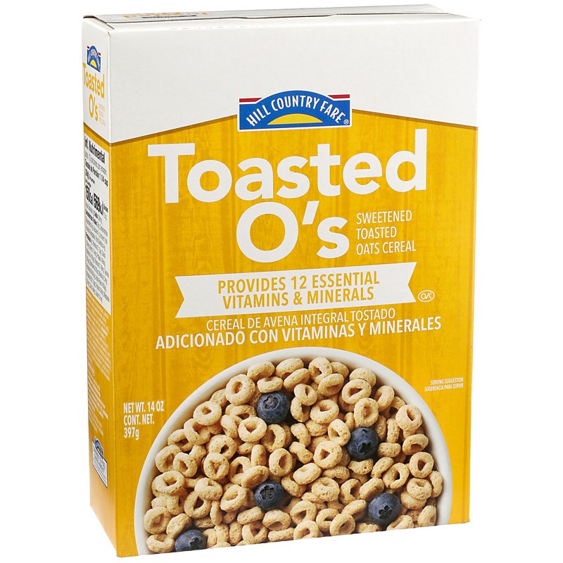 Hill Country Fare Toasted O's Cereal - Shop Cereal at H-E-B Hill Country Fare Toasted O's Cereal - Shop Cereal at H-E-B