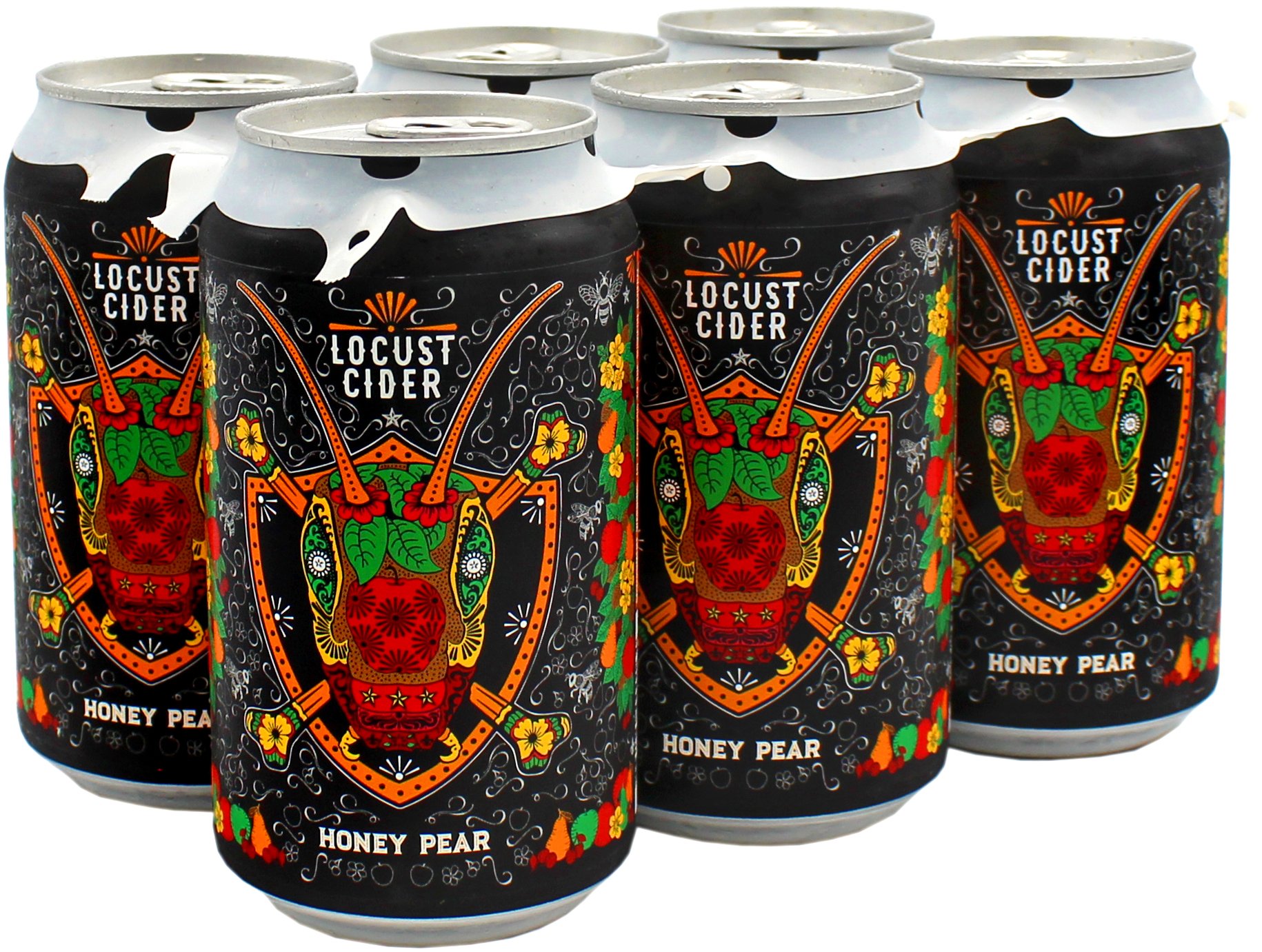 Locust Cider Honey Pear 6 pk Cans - Shop Hard cider at H-E-B