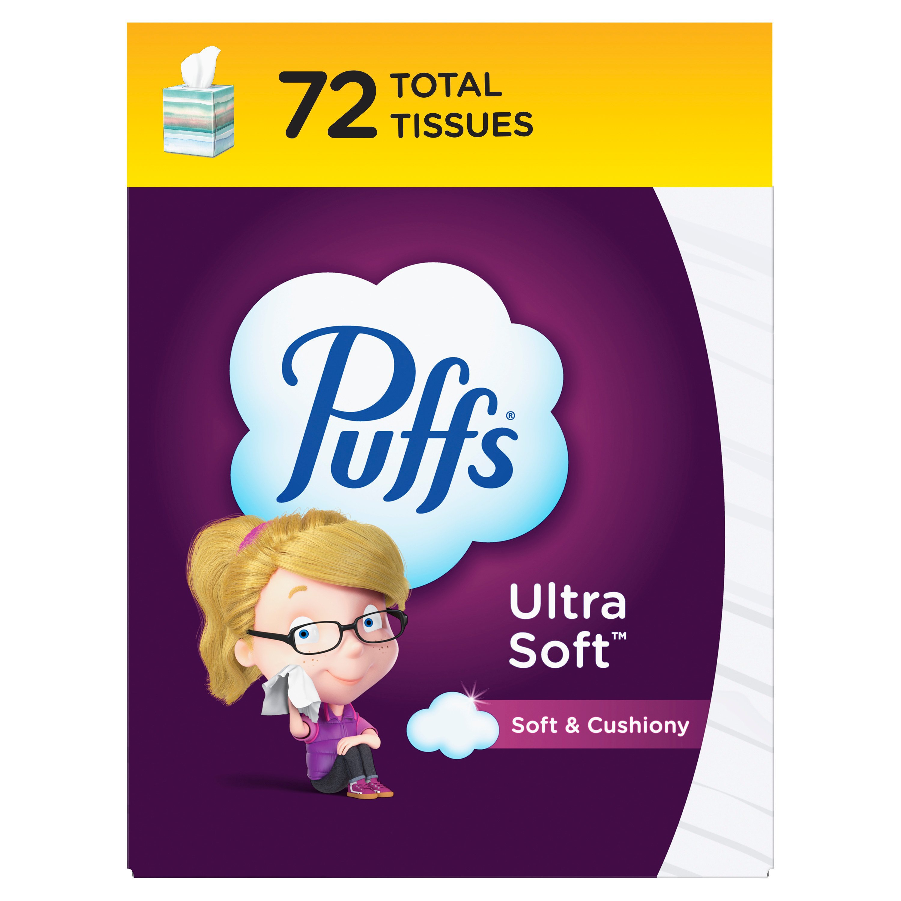 Puffs Ultra Soft Facial Tissues, 72 ct | Central Market - Really Into Food